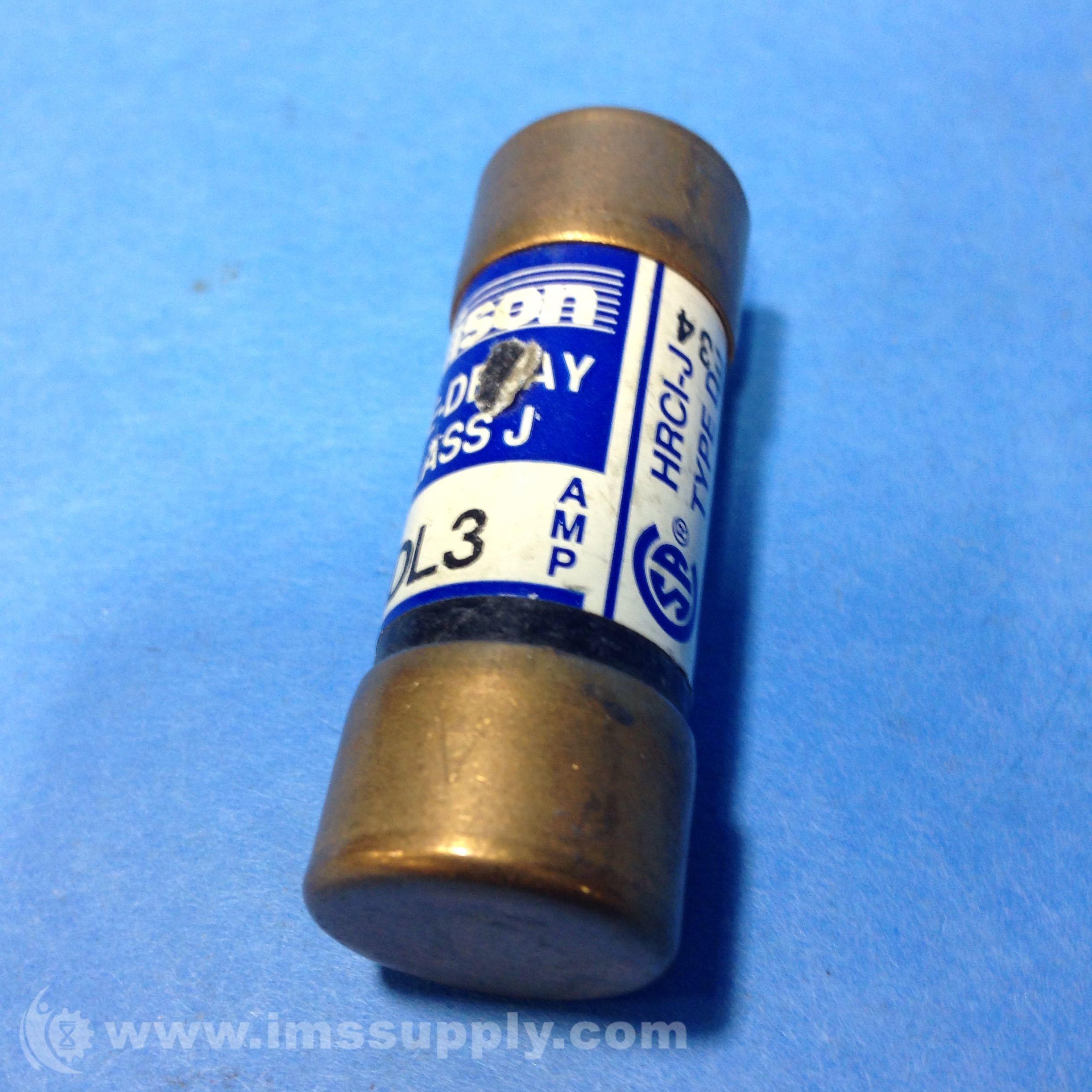 Edison JDL3 Fuse 3 A 600 V Class J time Delay - IMS Supply