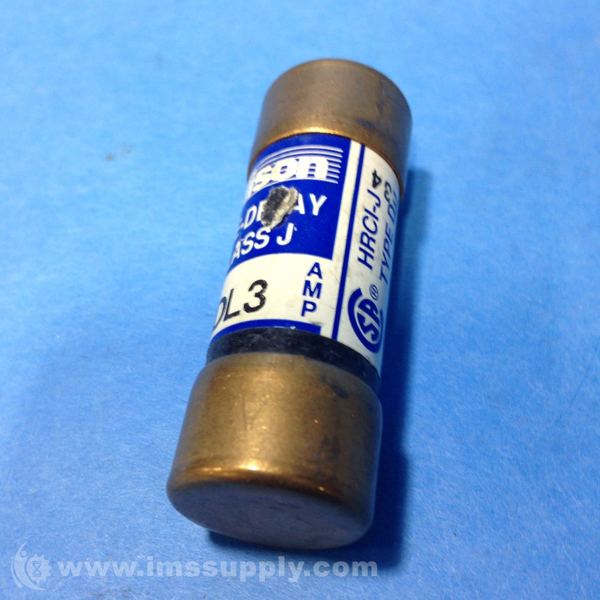 Edison JDL3 Fuse 3 A 600 V Class J time Delay - IMS Supply
