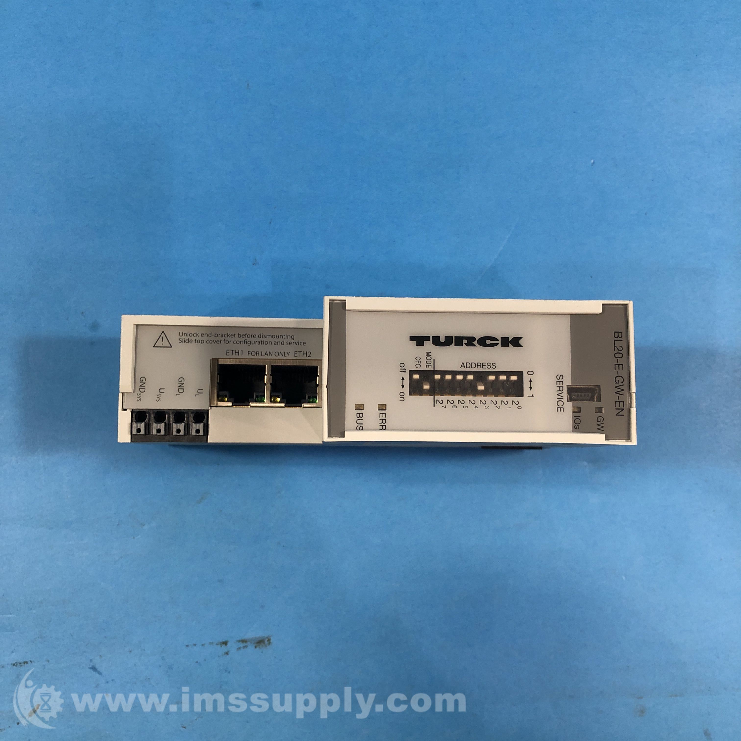 Turck BL20-E-GW-EN Gateway - IMS Supply