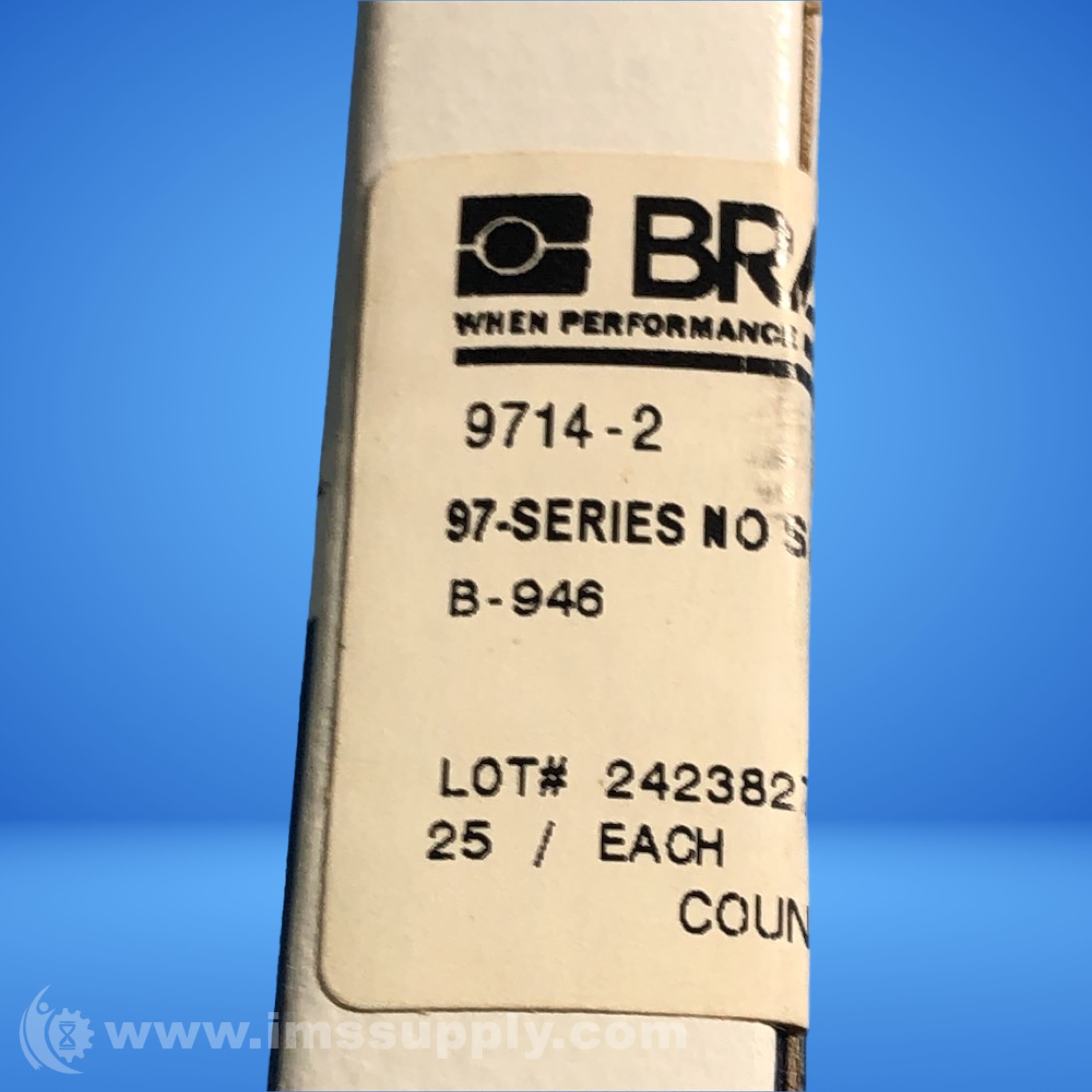Brady 9714-2 Box of 25 - IMS Supply