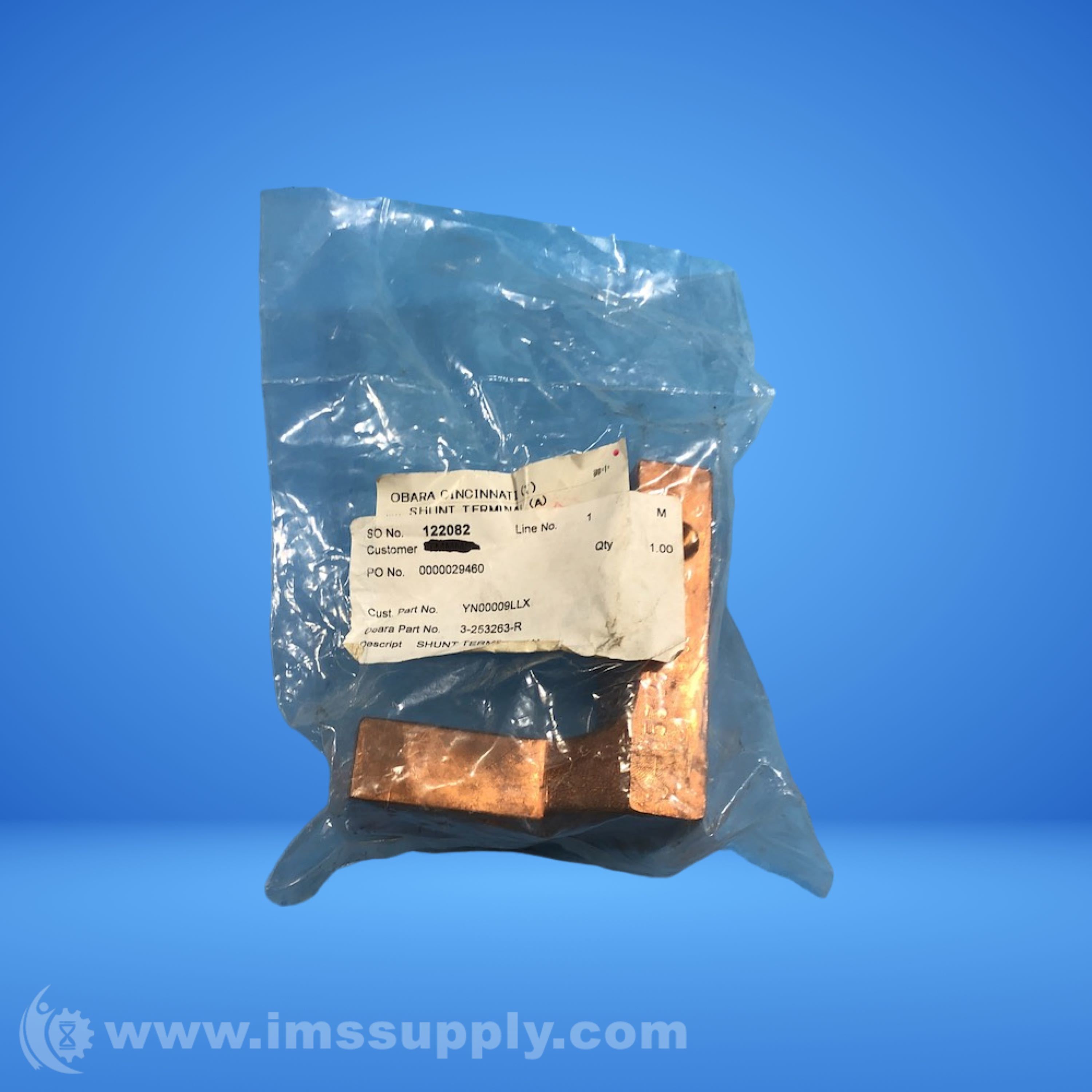 Obara Corp 3-253263-R Welding Shunt Terminal - IMS Supply