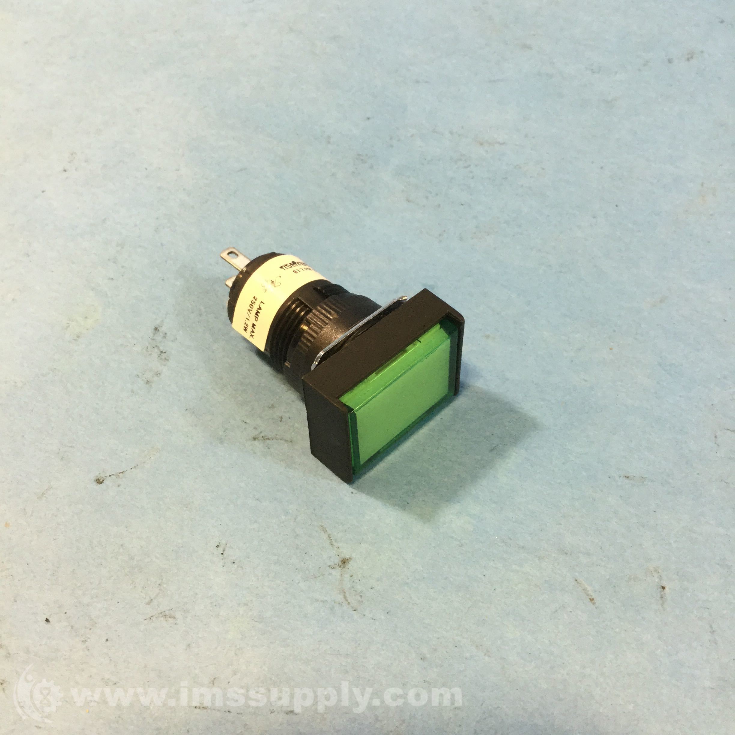 Maruyasu L16 Push Button, Switch, Self-Lock, Illuminated - IMS Supply