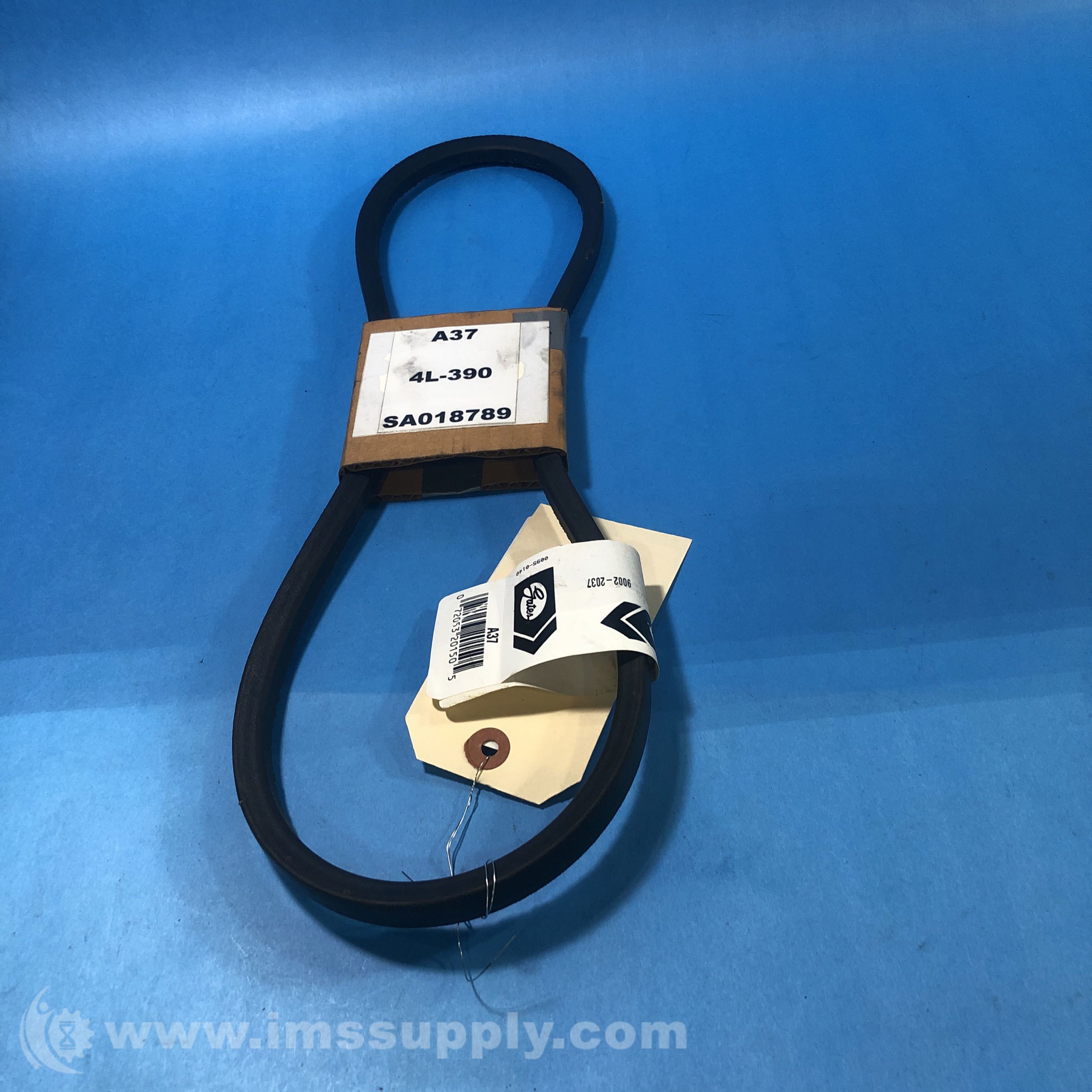 Gates A37 V-Belt - A Section, 1 Band, 39.00 in Outside Length - IMS Supply