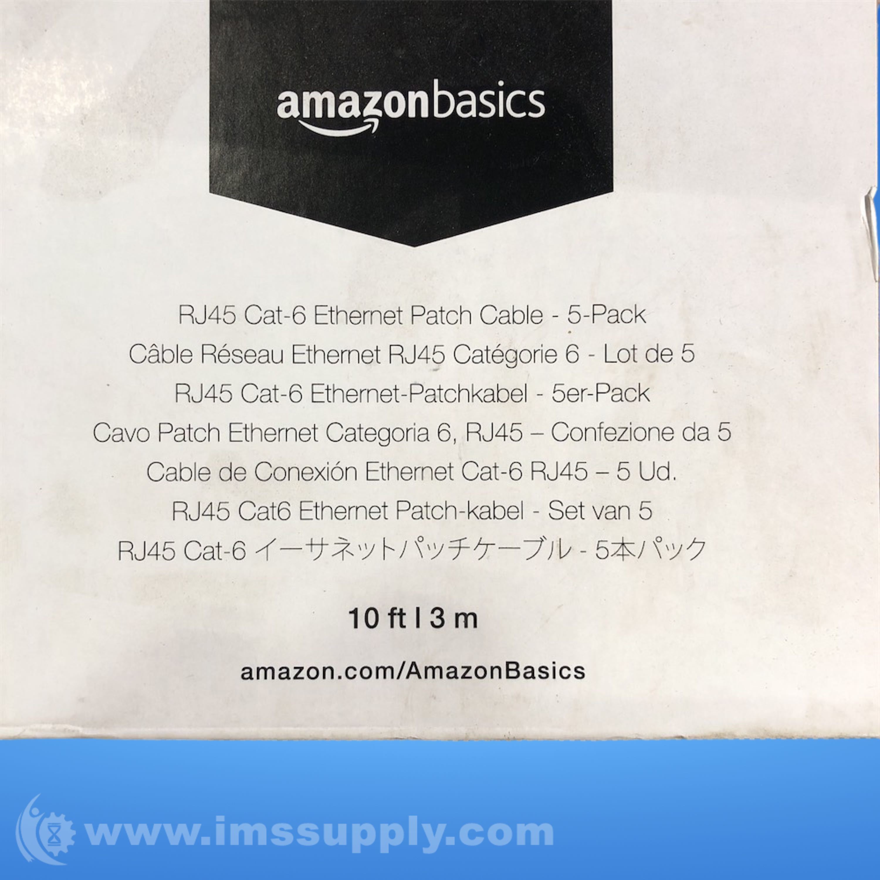 Amazon Basics RJ45 Box of 5 - IMS Supply