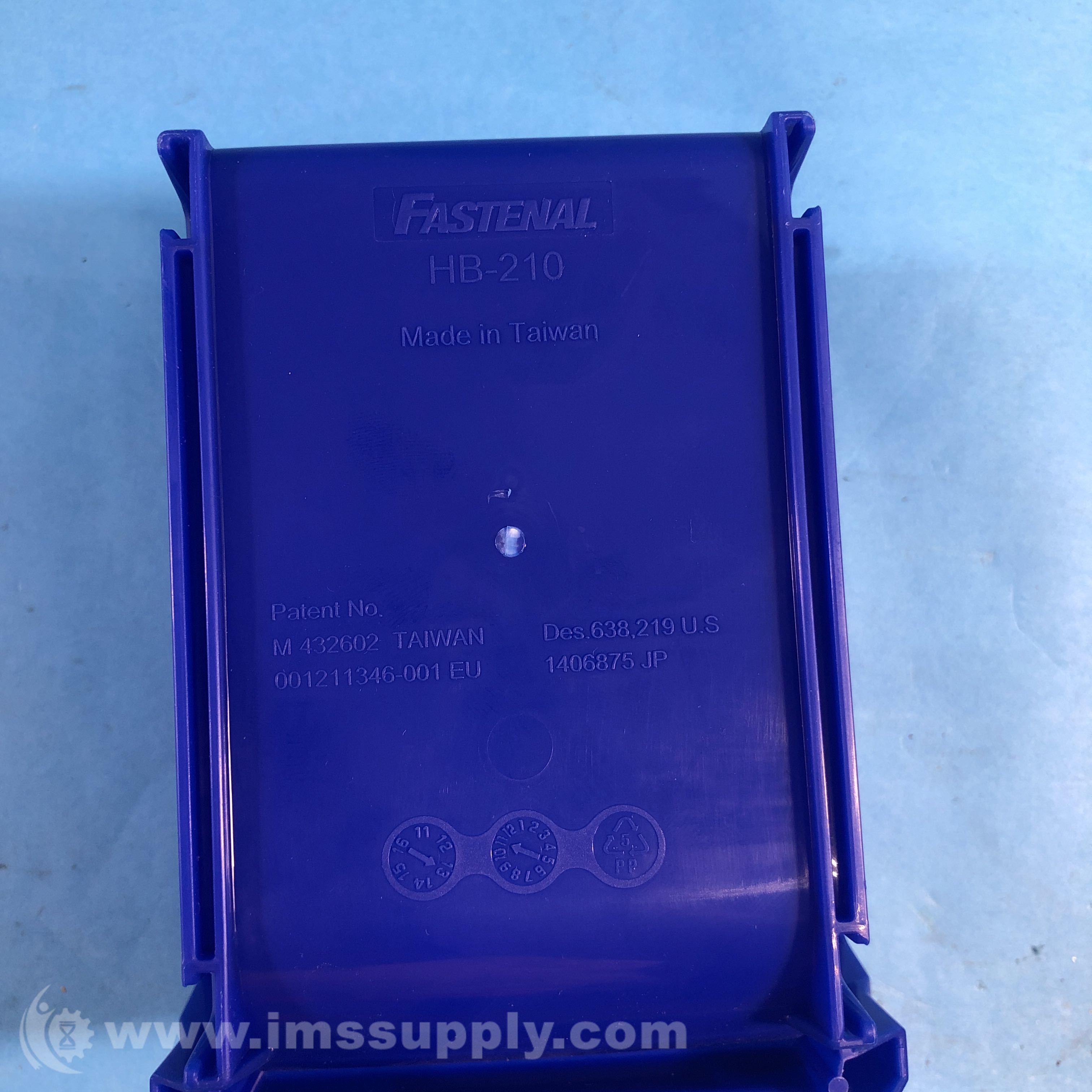 Fastenal hb-210 Color Blue Storage Bin - IMS Supply