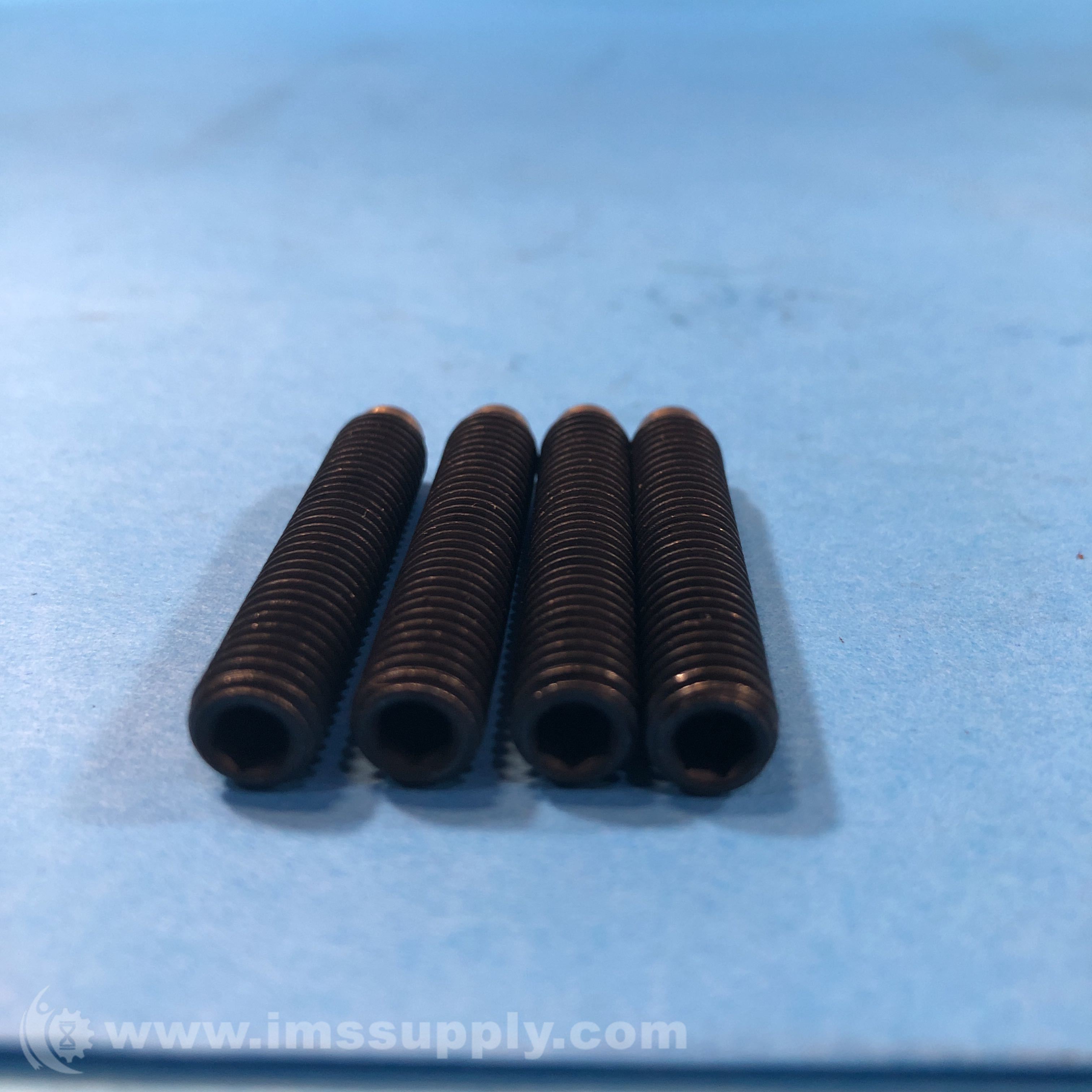 Misumi SBCP8-40 Set of 4 Soft-Tip Set Screw - M3 - M20, Coarse - IMS Supply