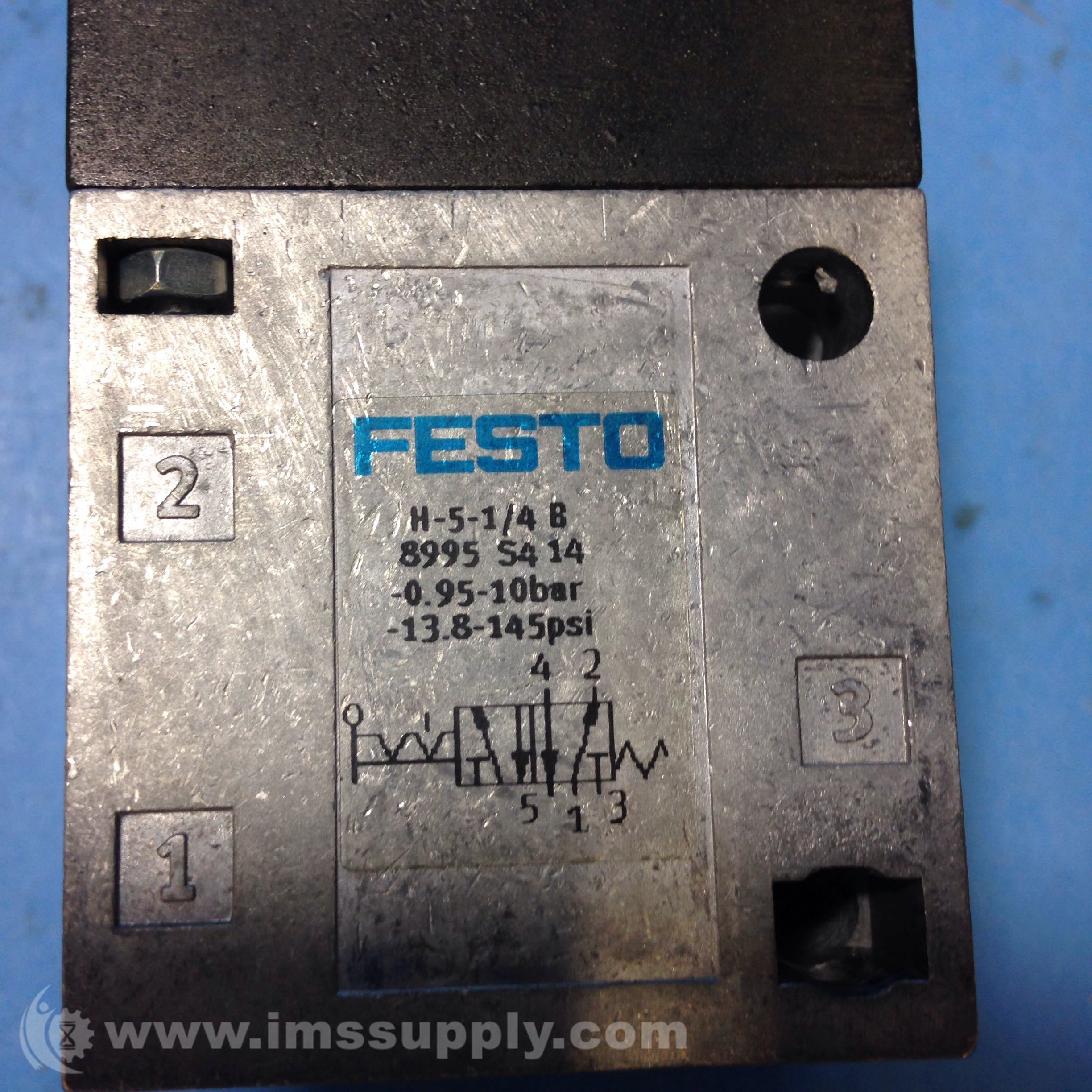 Festo H-5-1/4 B Hand Lever Valve - IMS Supply