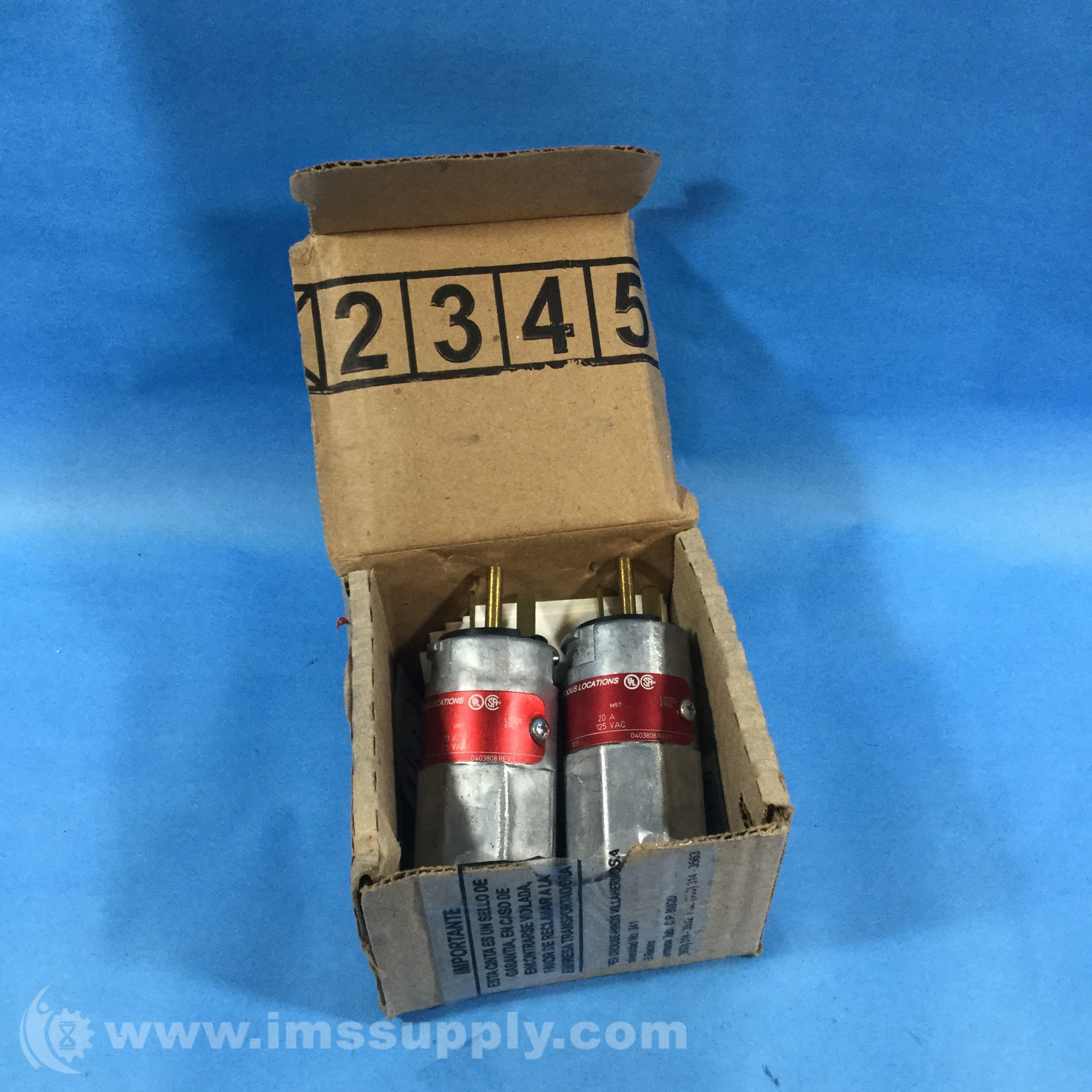 Cooper Crouse-Hinds ENP5201 Portable Plug, Circuit Breaker - IMS Supply