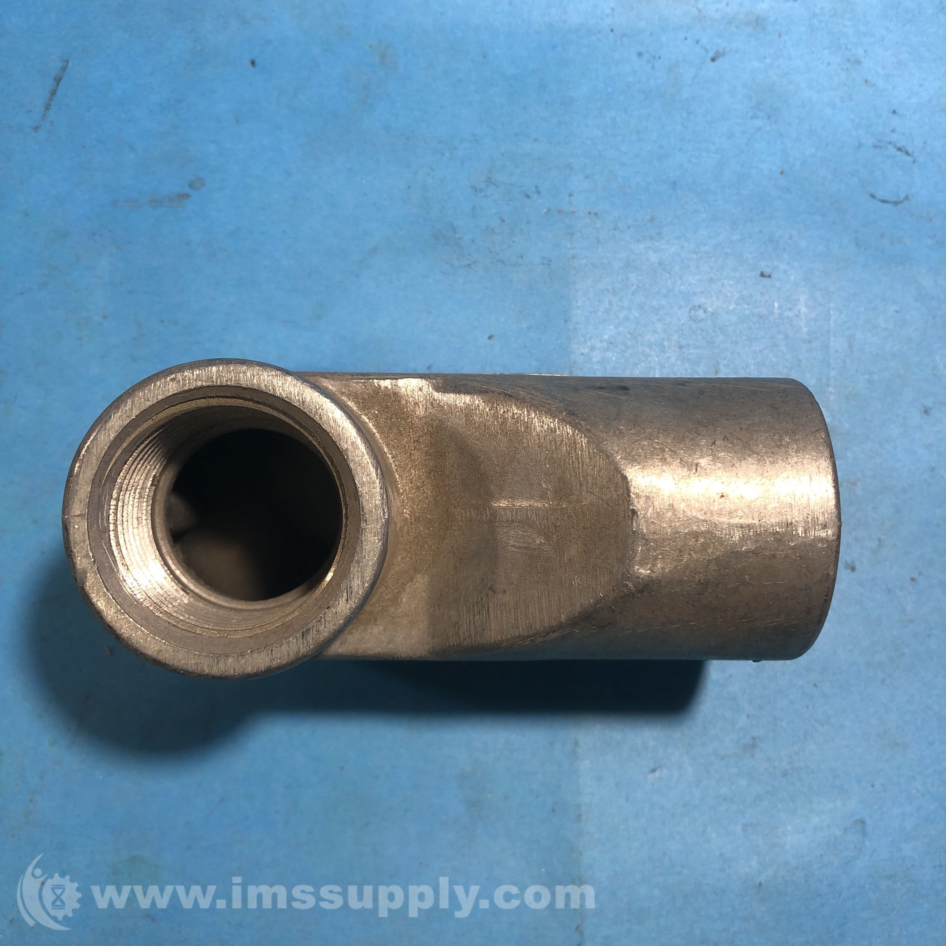 Appleton SLAY-100A 1 inch Threaded Entrance Conduit Elbow - IMS Supply