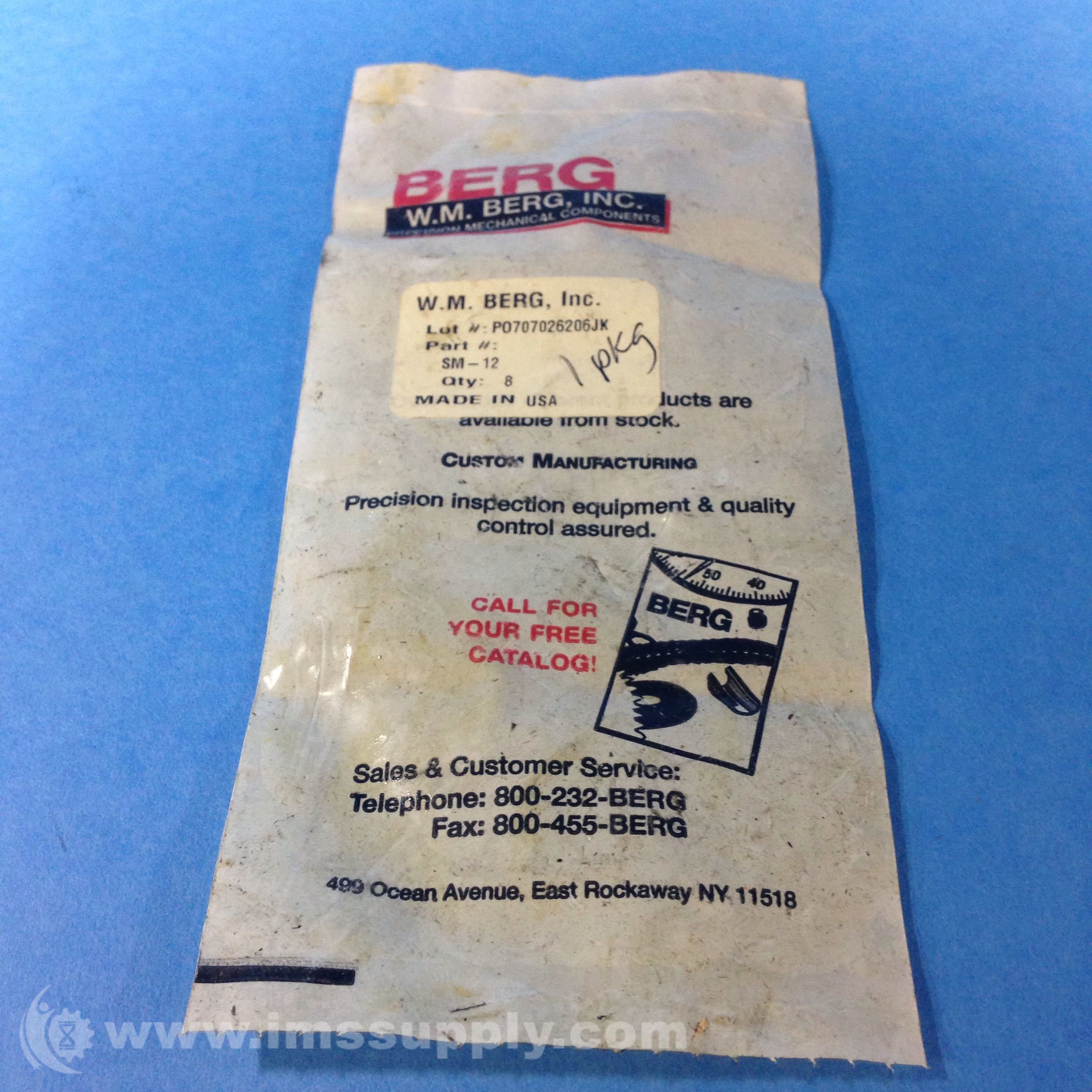 W.M. Berg SM-12 Synchro Mount Clamps - IMS Supply