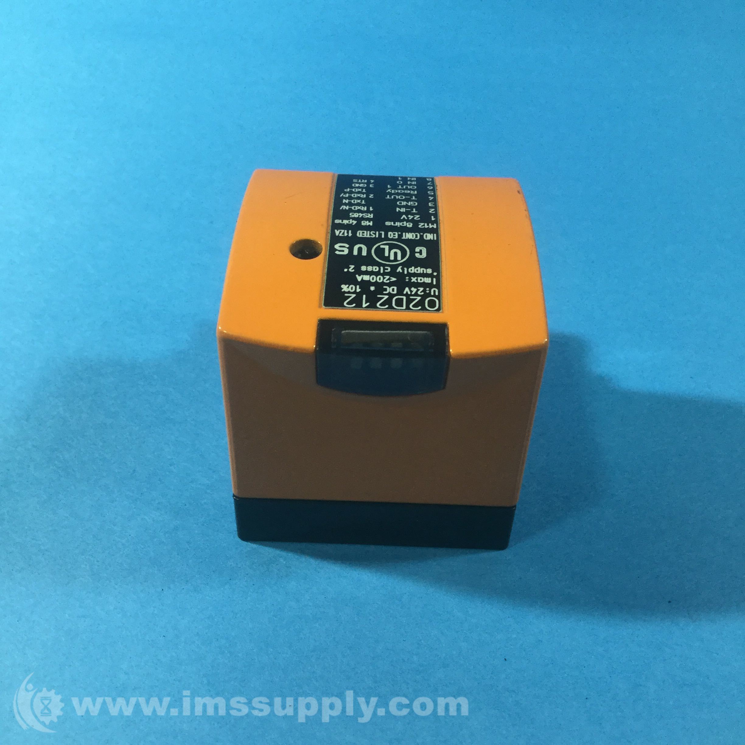 IFM 02D212 02DIRPKG/K Recognition Sensor - IMS Supply