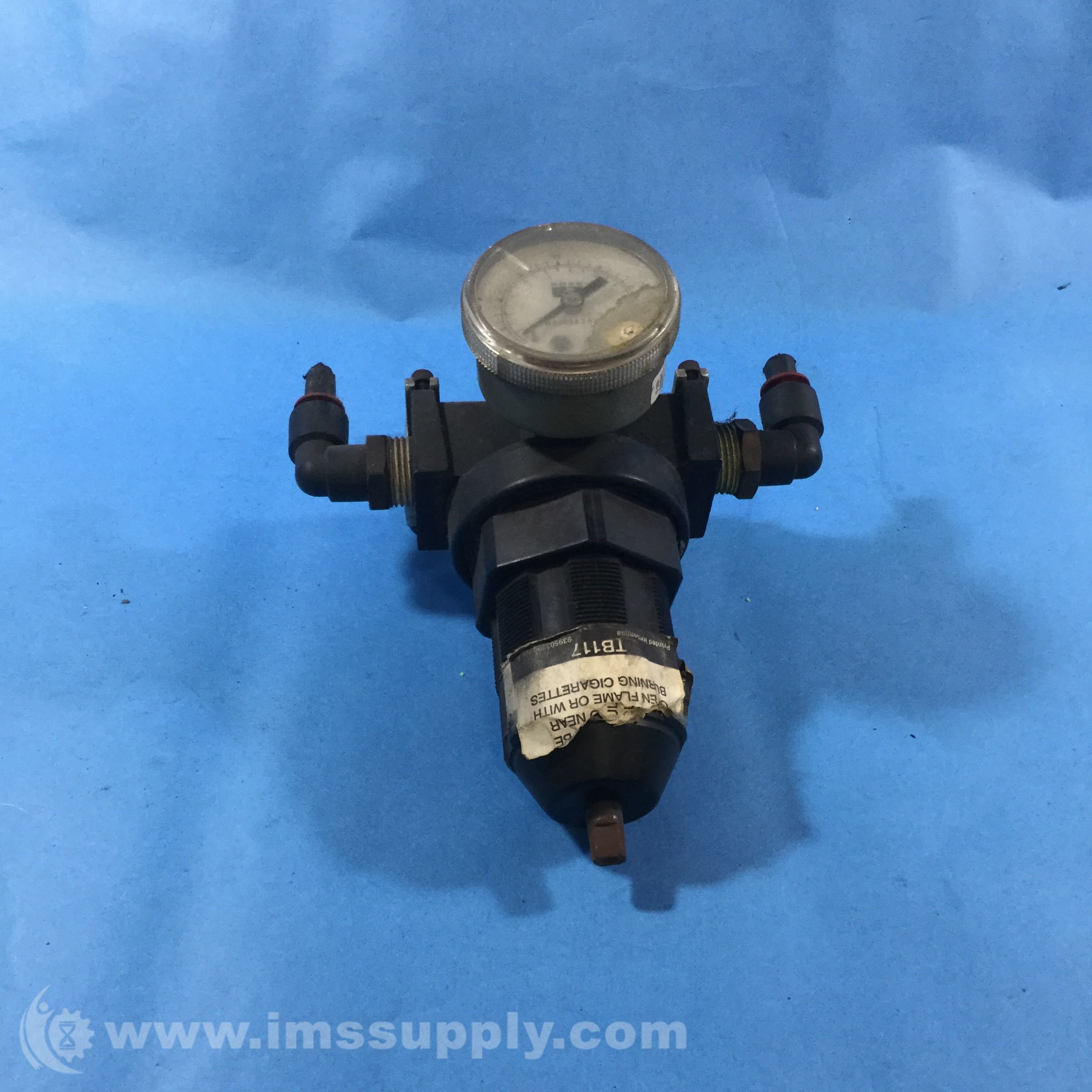 ROSS 5211B4017 Pressure Regulator, W/ Gauge - IMS Supply