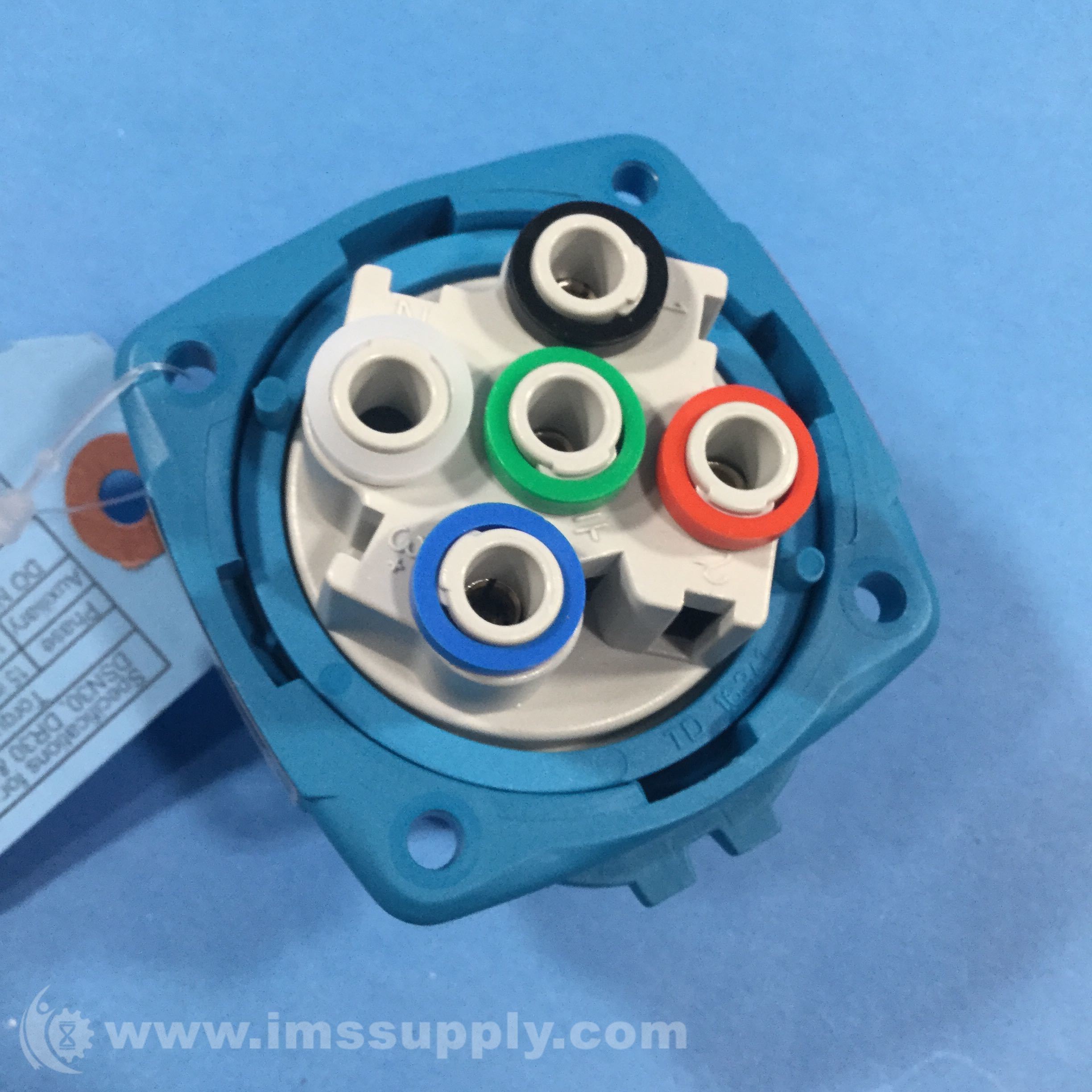 Meltric 63-38043 Pin & Sleeve Plug, 30A, 480V, DSN30 Series - IMS Supply