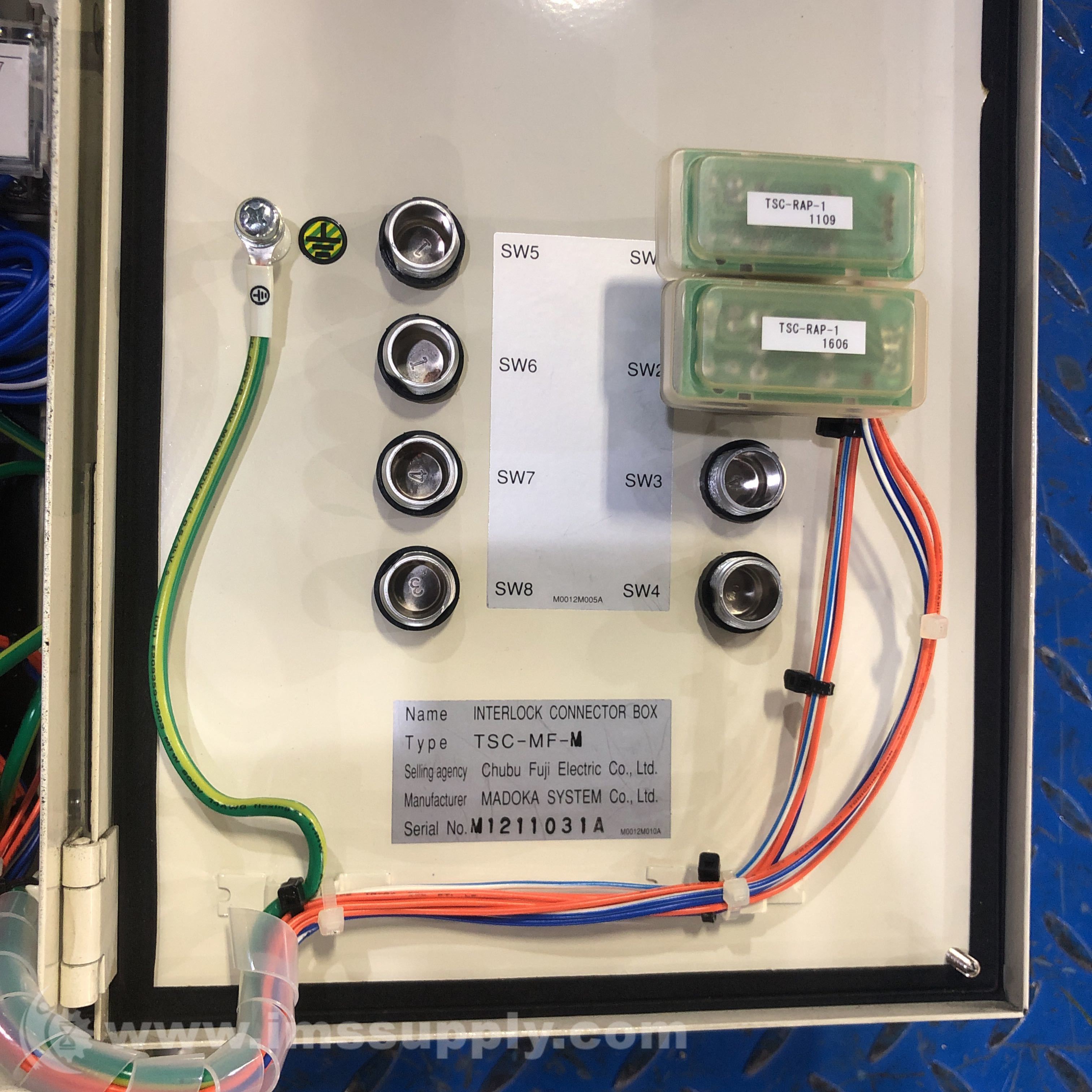 Madoka TSC-MF-M Interlock Connector Box - IMS Supply
