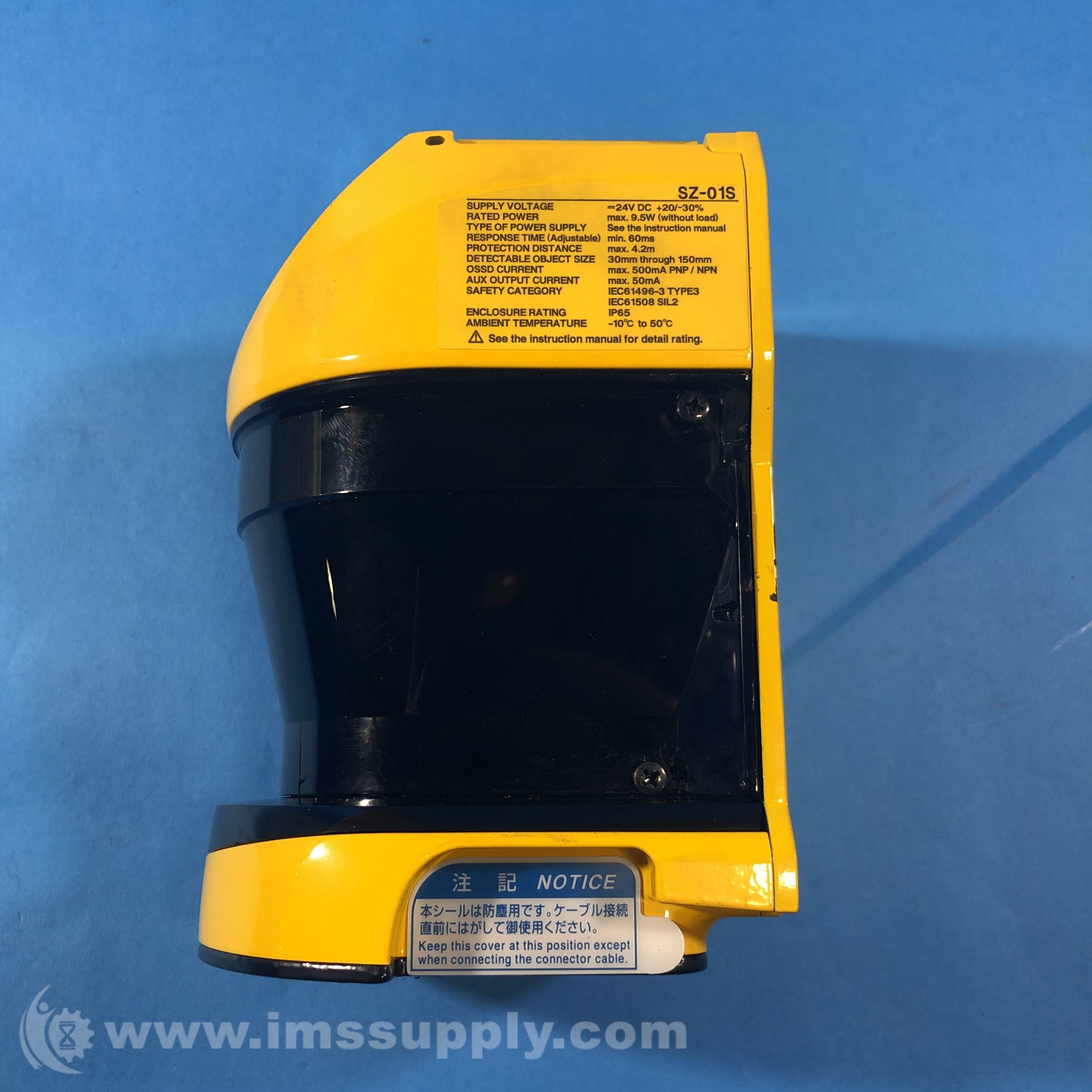 Keyence SZ-01S Single-Function Safety Laser Scanner - IMS Supply