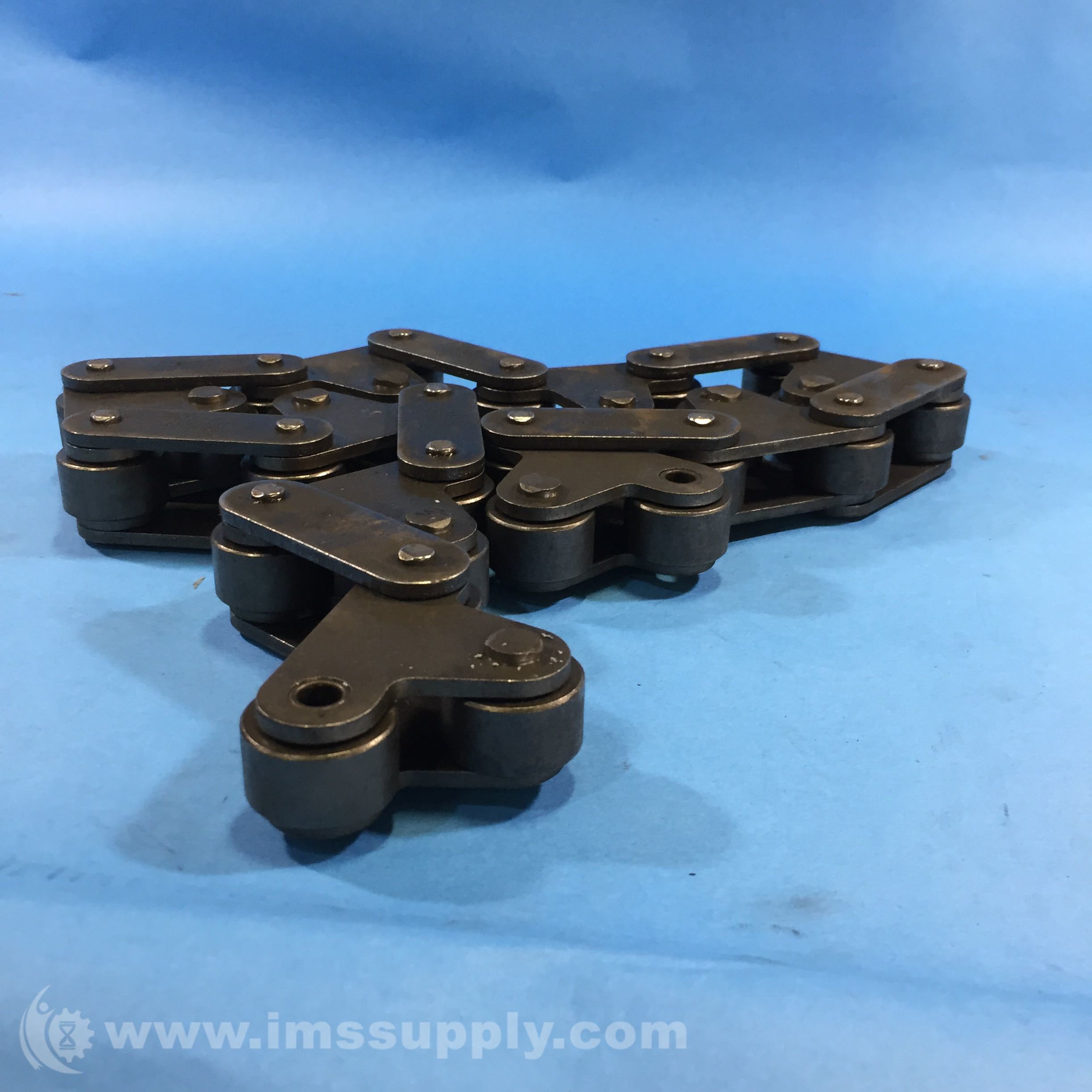 Tsubaki RF2080R Length: 35 Double Pitch Chain with Top Rollers - IMS Supply