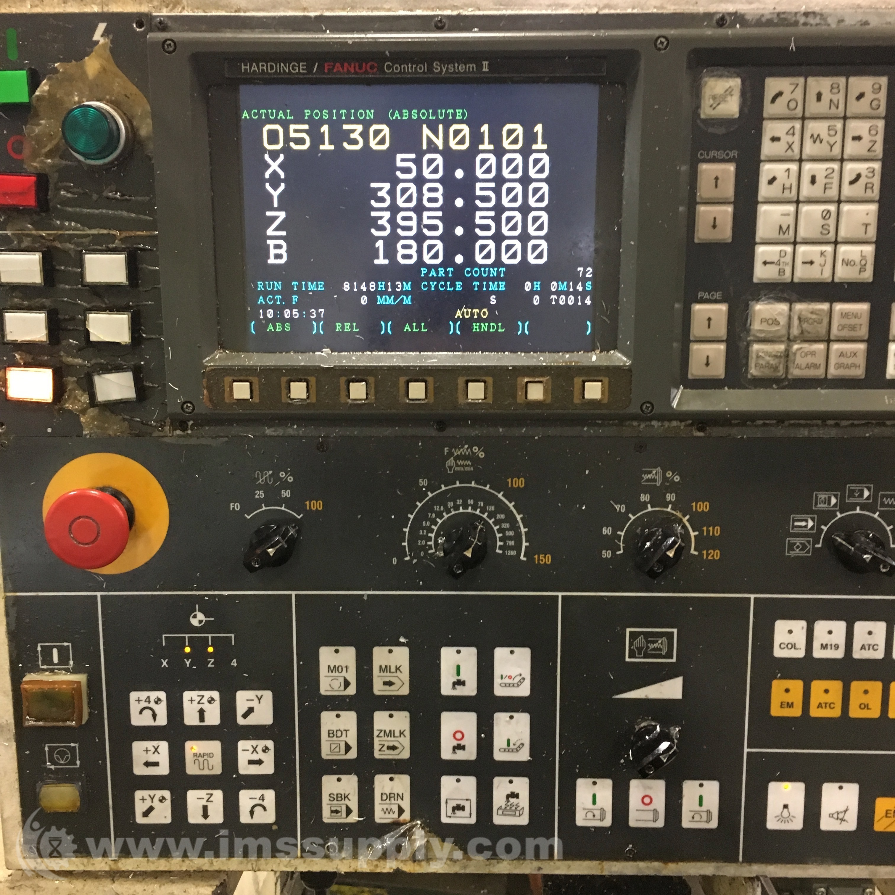 Hardinge Vertical Machining Center VMC 1000-II w/ Chip Collector - IMS ...