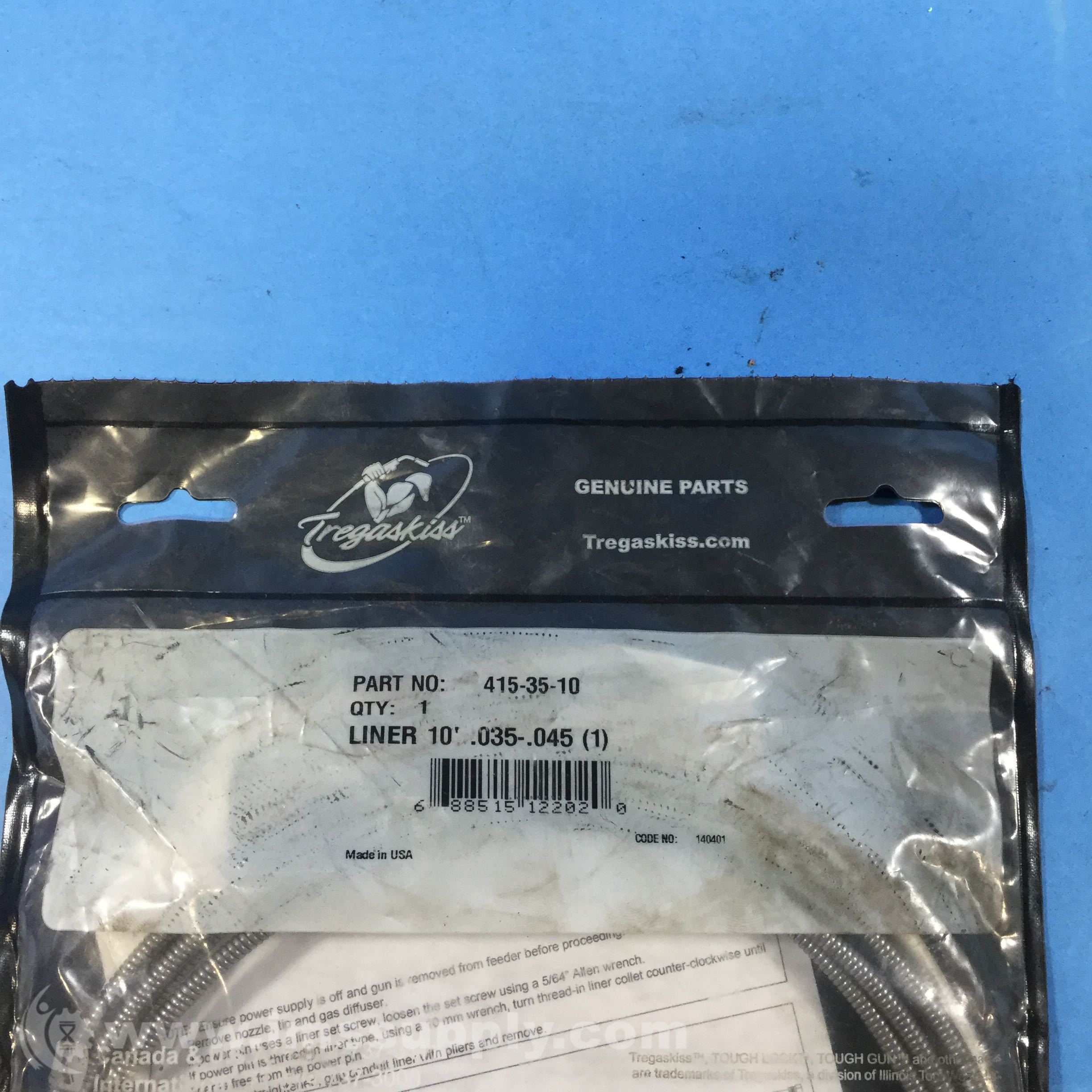 Tregaskiss 415-35-10 MIG Liner - IMS Supply