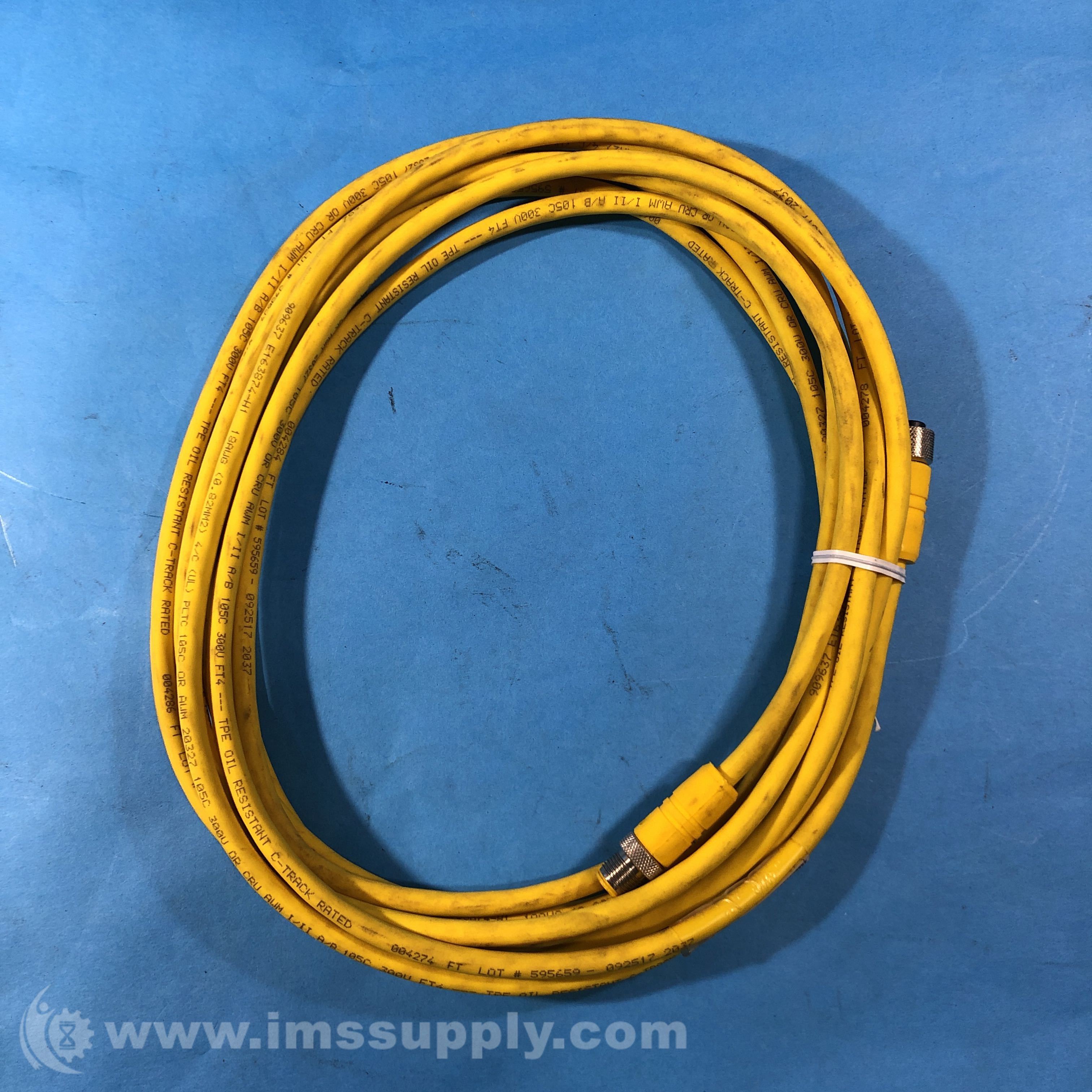 Lumberg Automation RST 4-RKT 4-637/5M Sensor Actuator Cable - IMS Supply