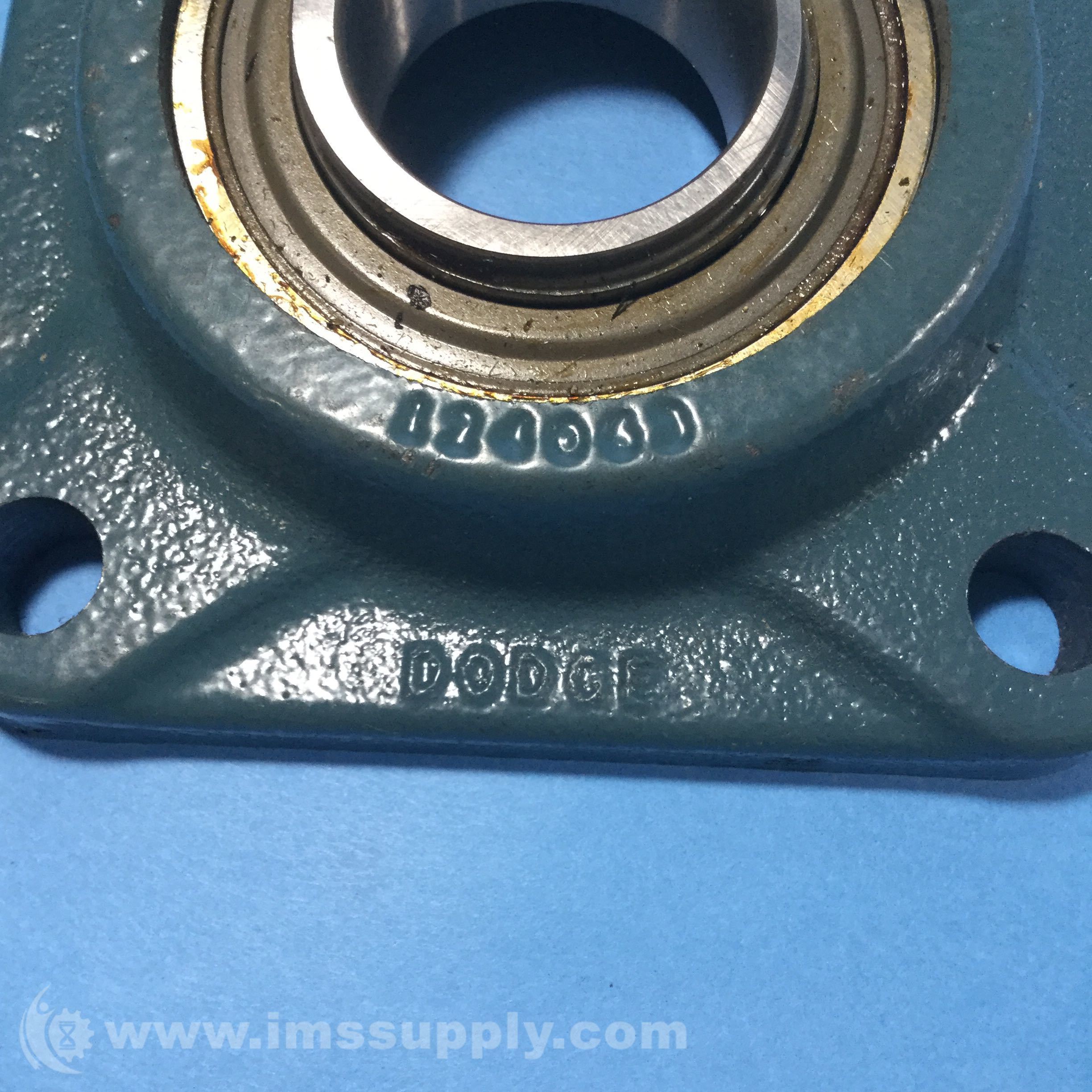 Dodge 124063 1-7/16 Bore 4 bolt Flange Mount Ball Bearing - IMS Supply