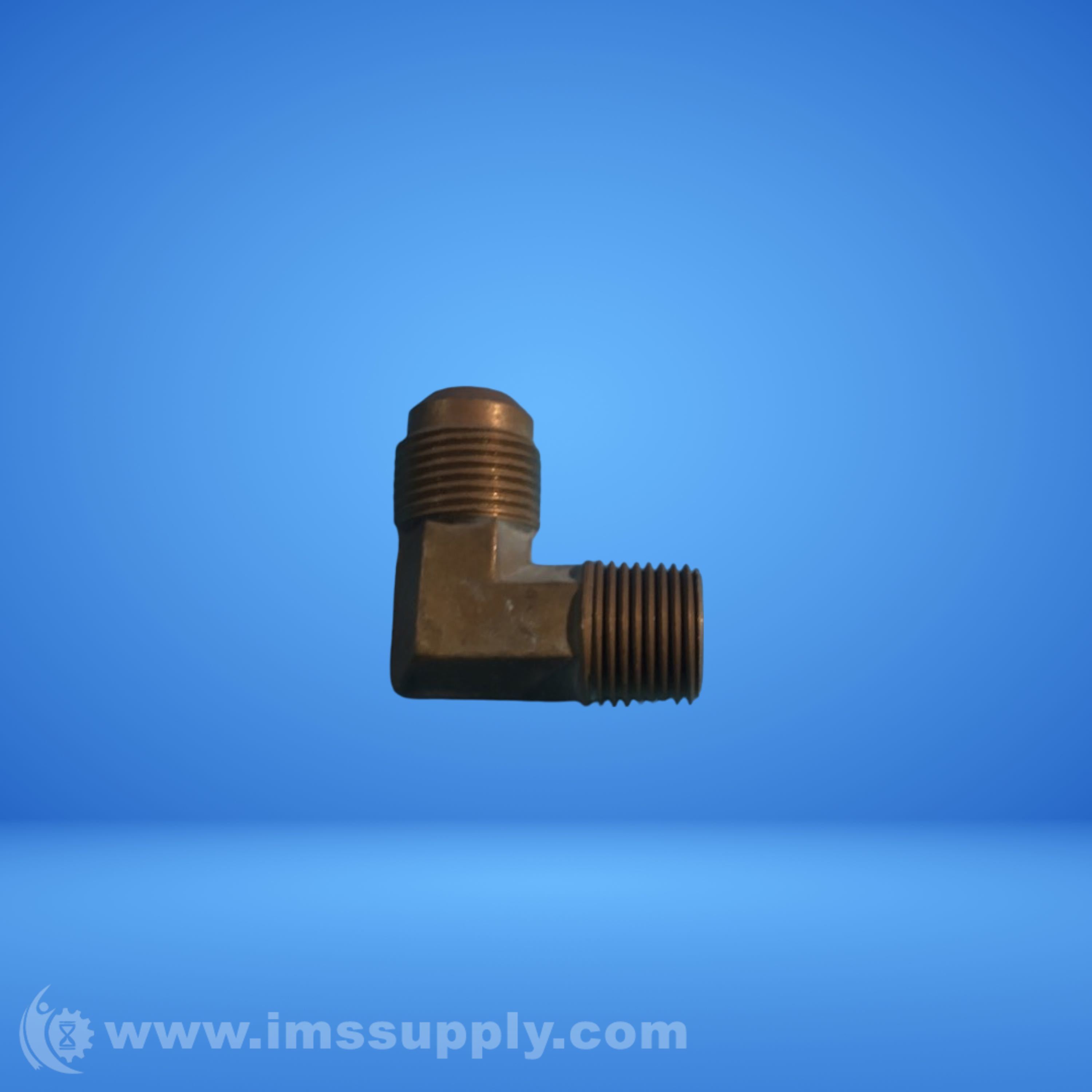 Flare x MIP Brass Flare 90 Degree Elbow Fitting - IMS Supply