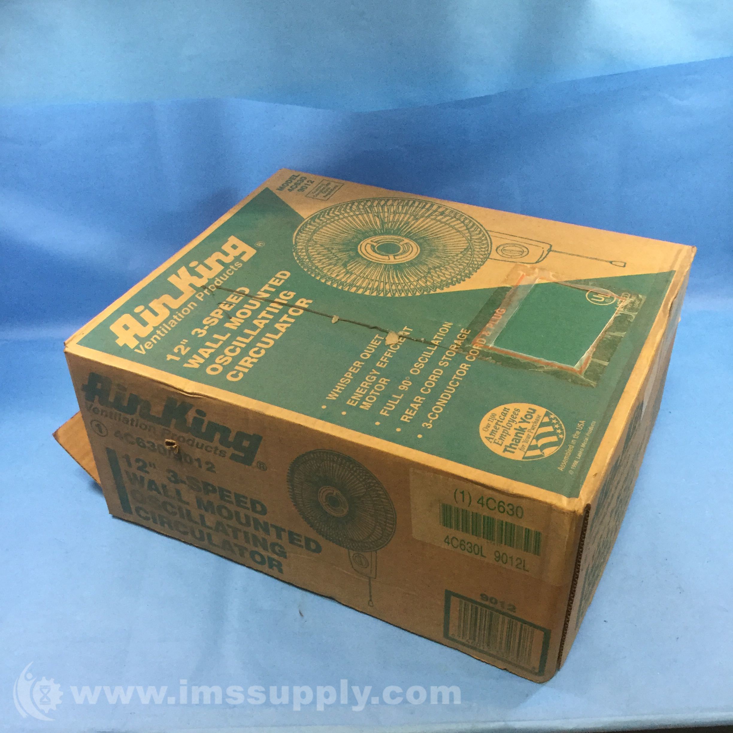 Air King Ventilation 4C630L/9012L and 4C631M/9016M - IMS Supply