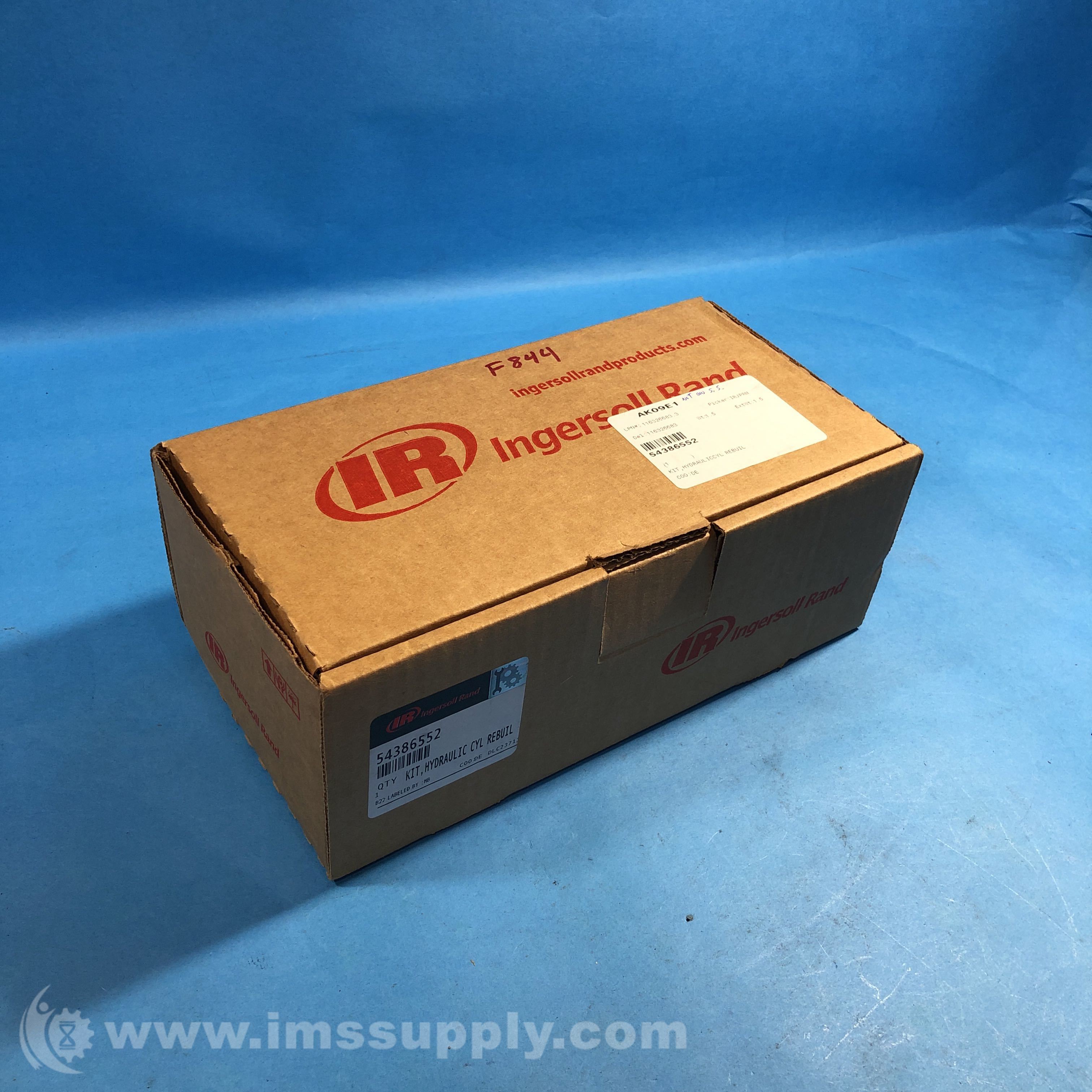 Ingersoll Rand 54386552 Hydraulic Cylinder Rebuild Kit - IMS Supply