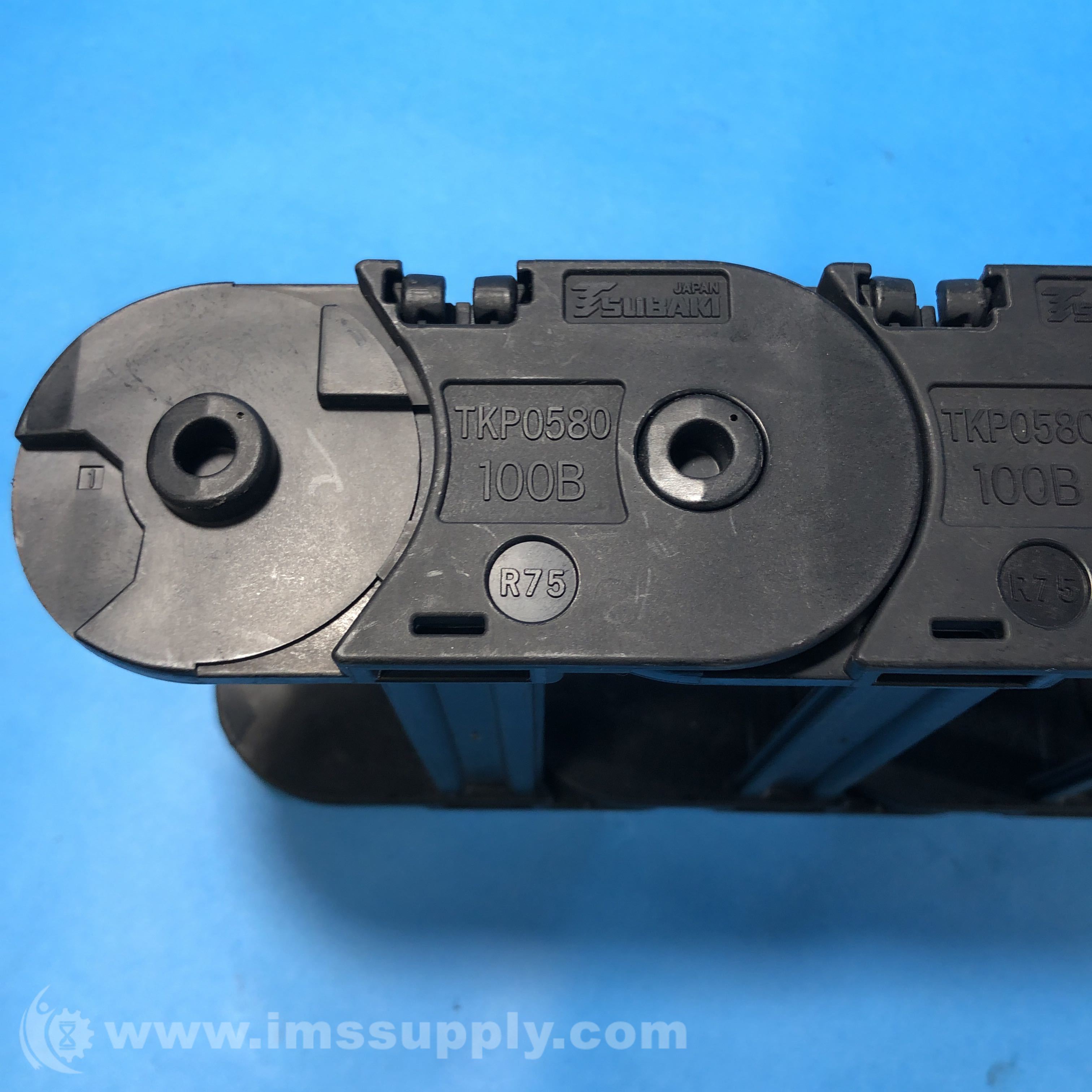 Tsubaki TKP0580-100B No. of Links 9 R75 Cable Conveyor Chain - IMS Supply