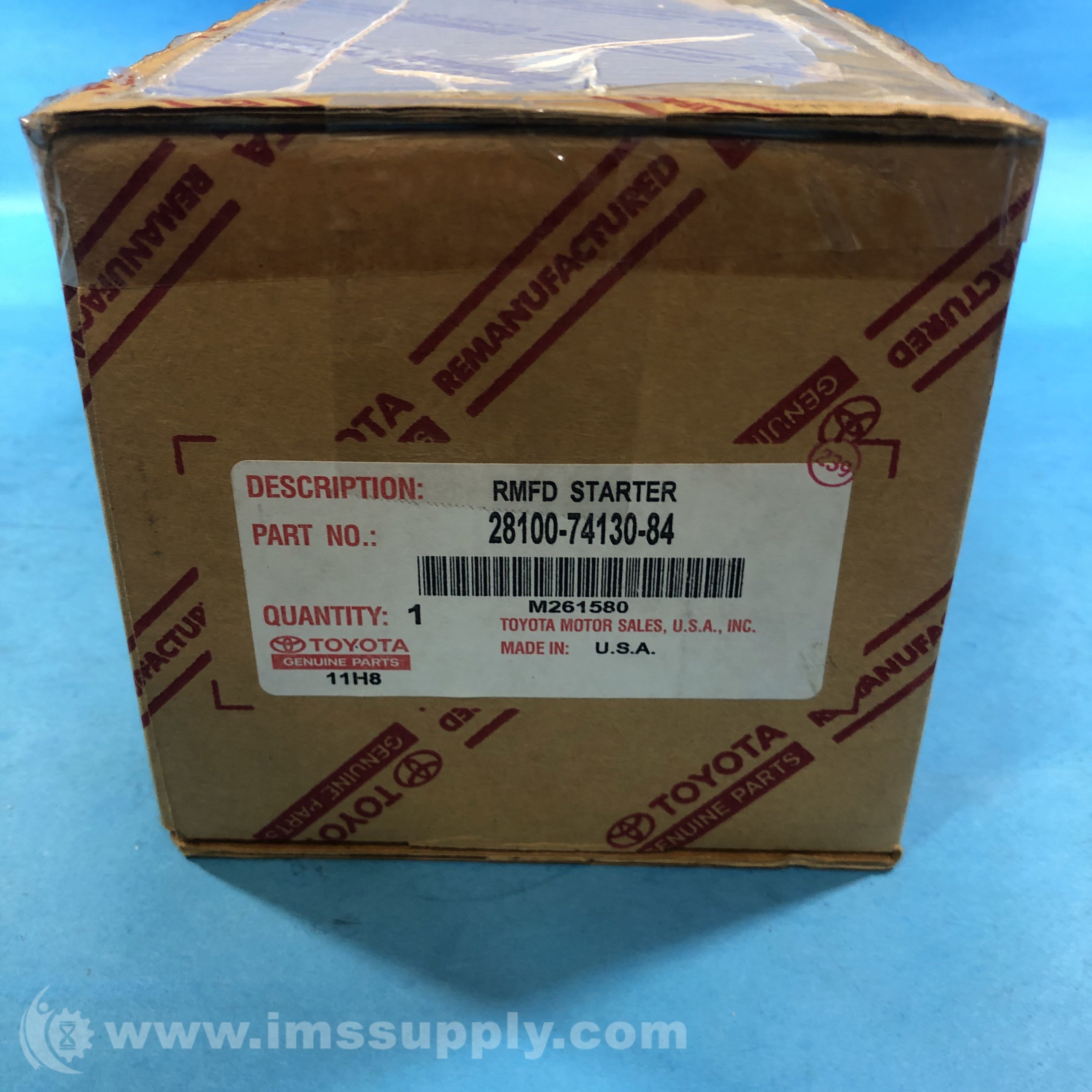 Toyota 28100-74130-84 Remanufactured Starter - IMS Supply