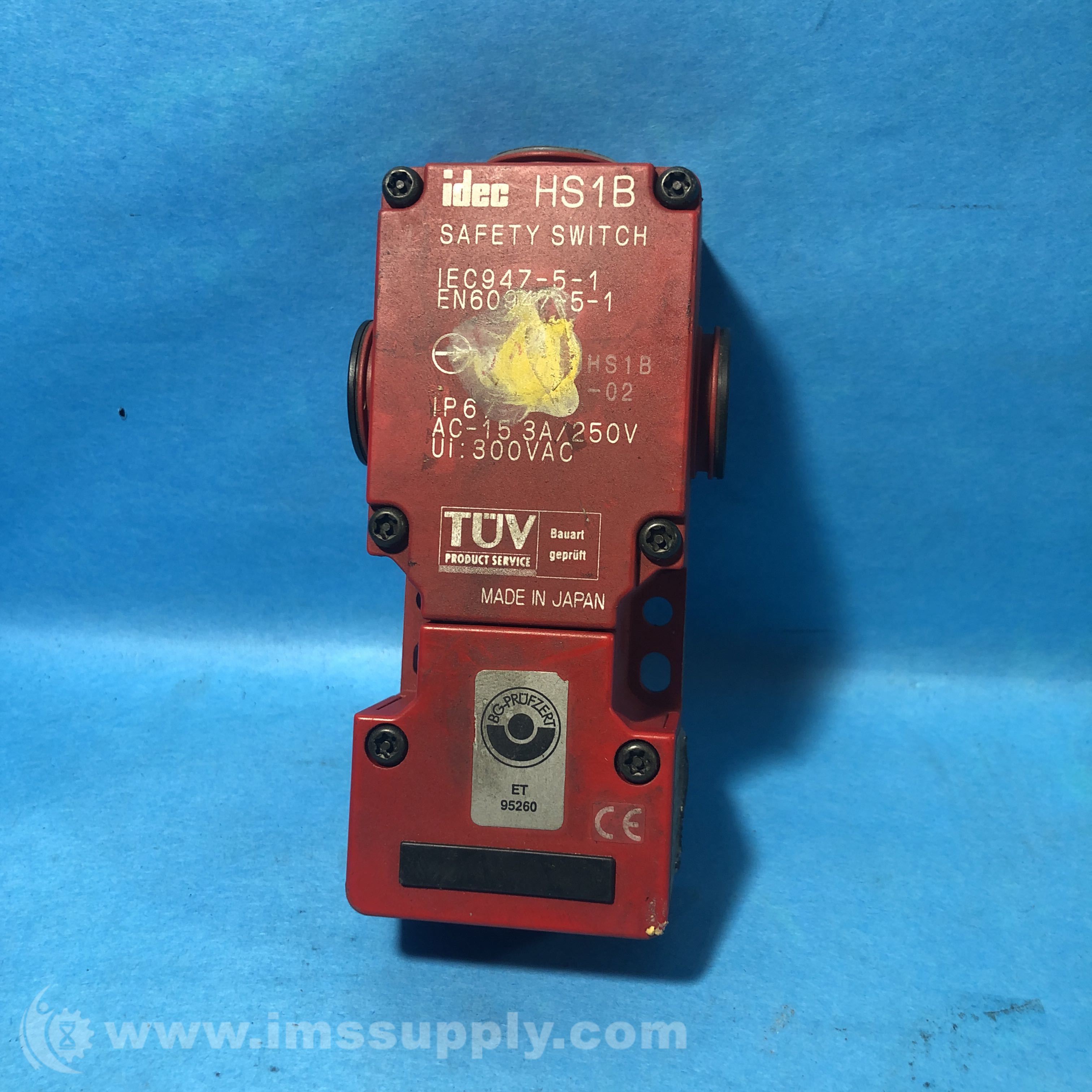 Idec HS1B-02 Safety Interlock Switch - IMS Supply