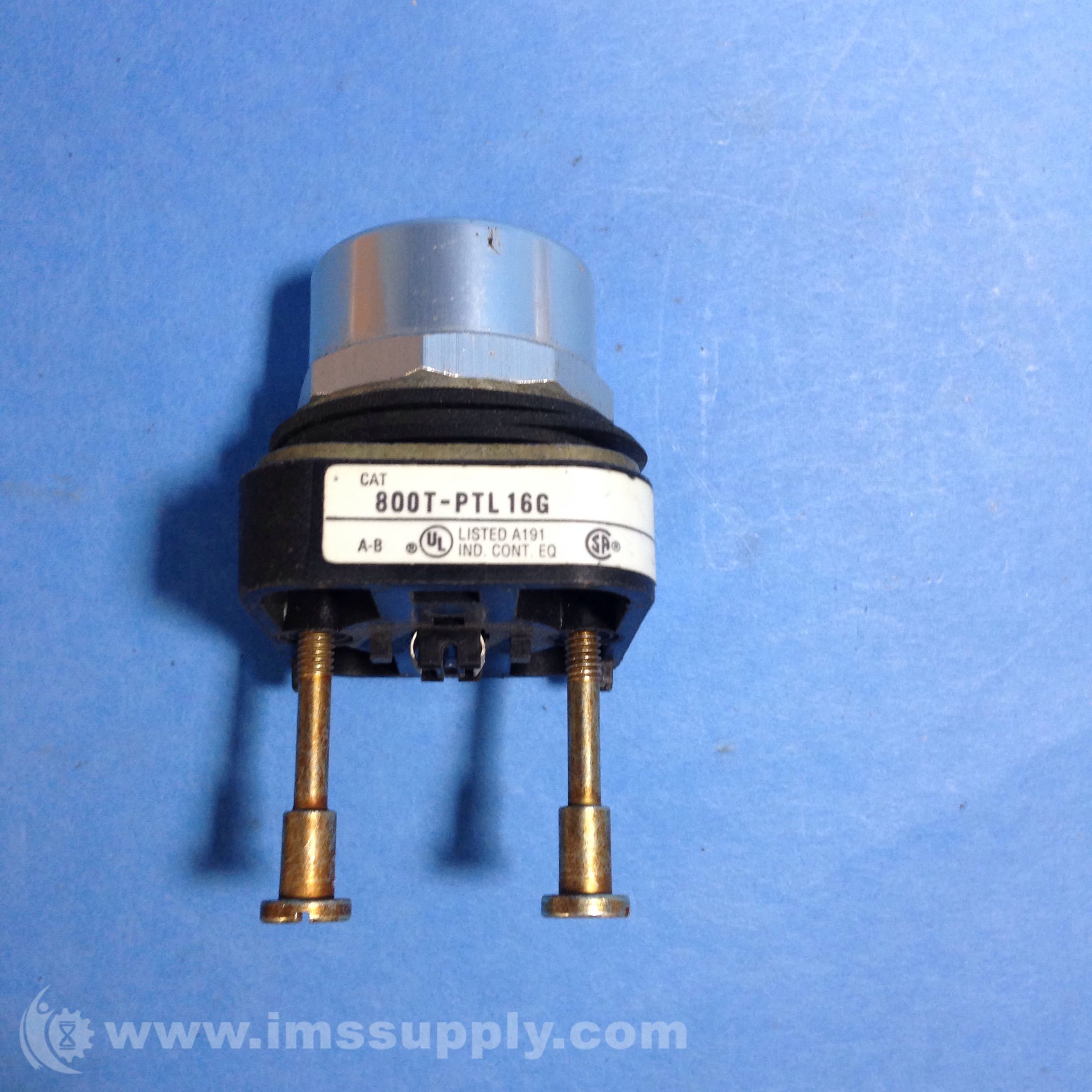 Allen Bradley 800T-PTL16G Pilot Light Green Lens - IMS Supply