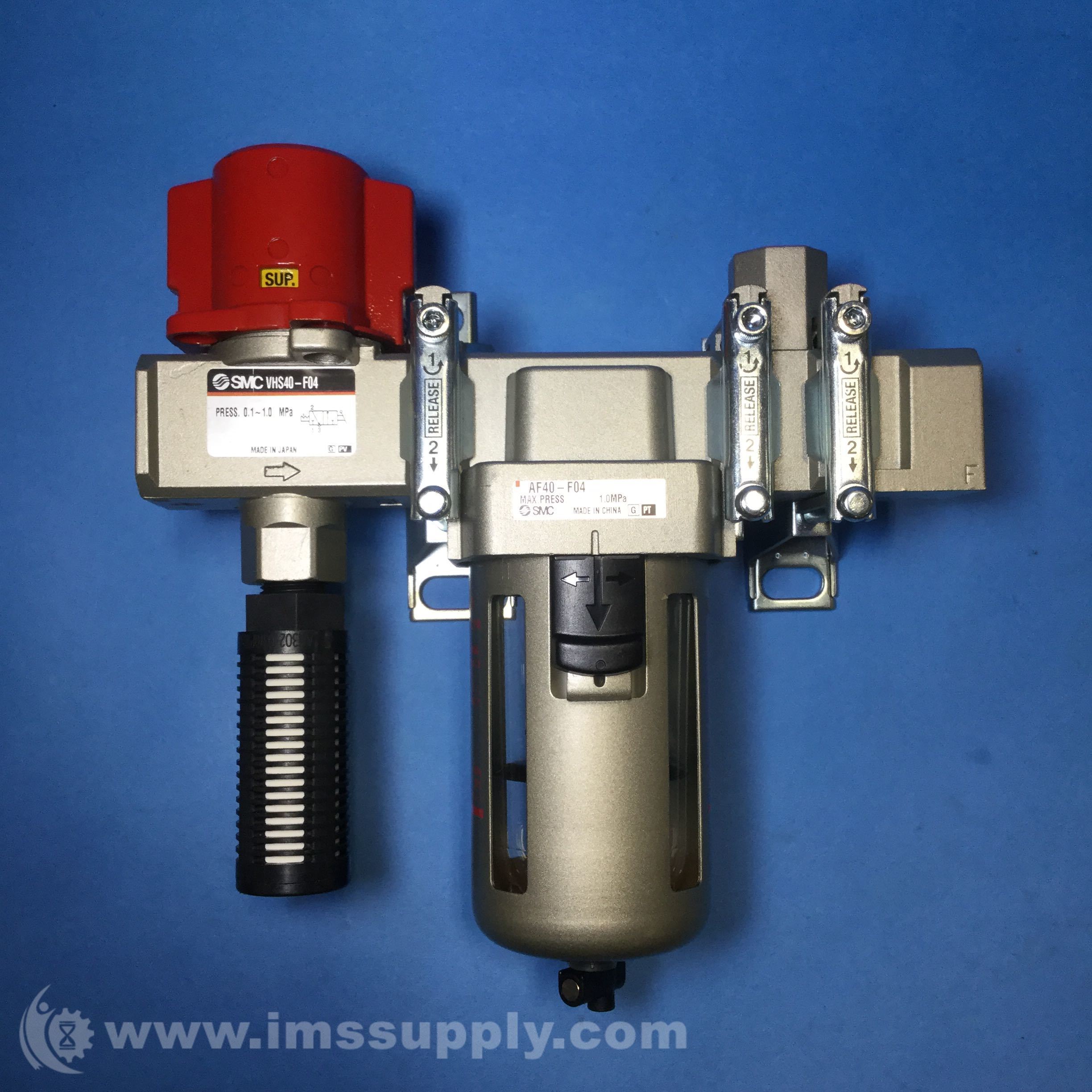 SMC AF40-F04 Filter Attached Part AN302 Silencer - IMS Supply