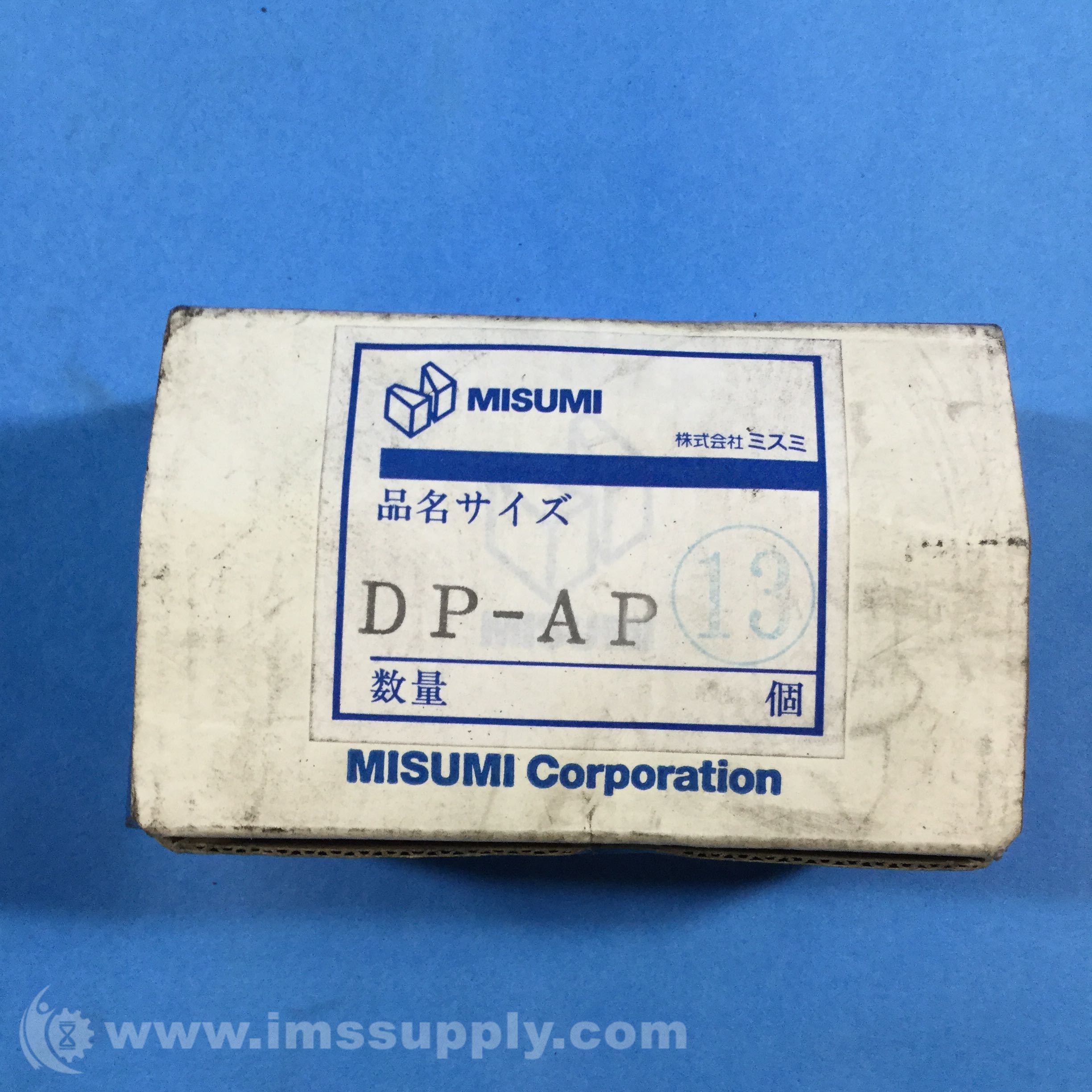 Misumi DP-AP13 Alignment Pin - IMS Supply