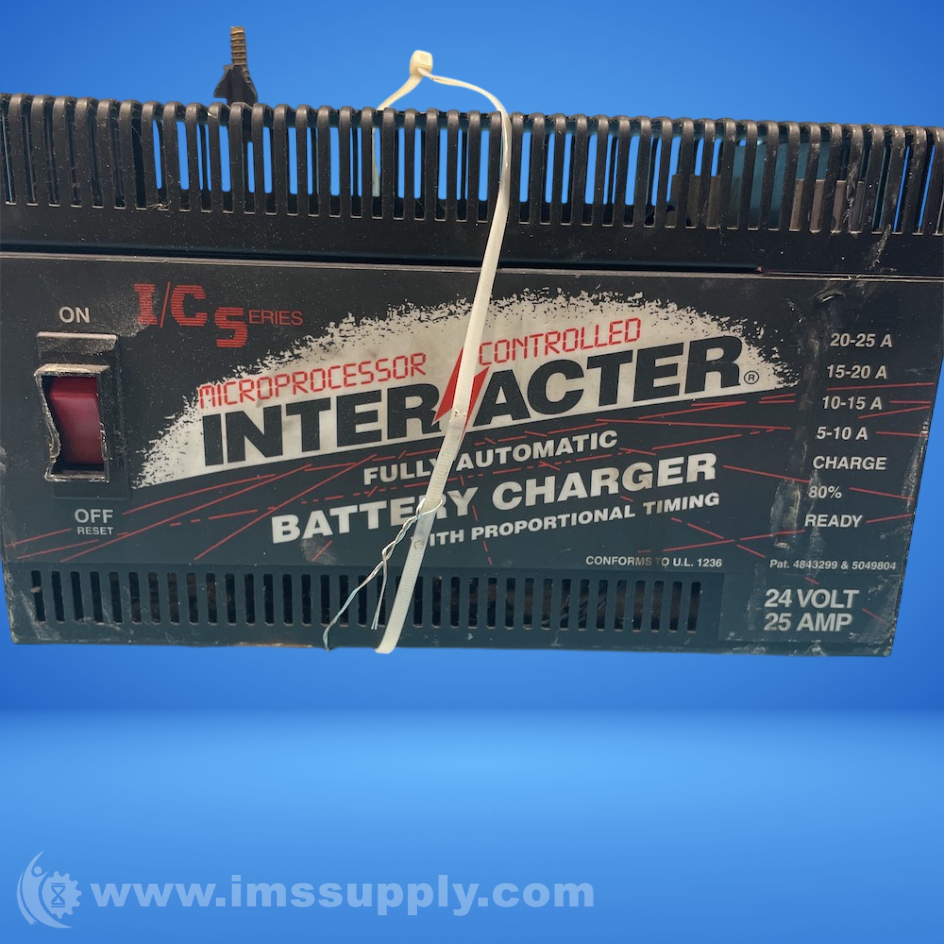 Ics ICS 2425 Interacter Battery Charger, 24V, 25A - IMS Supply