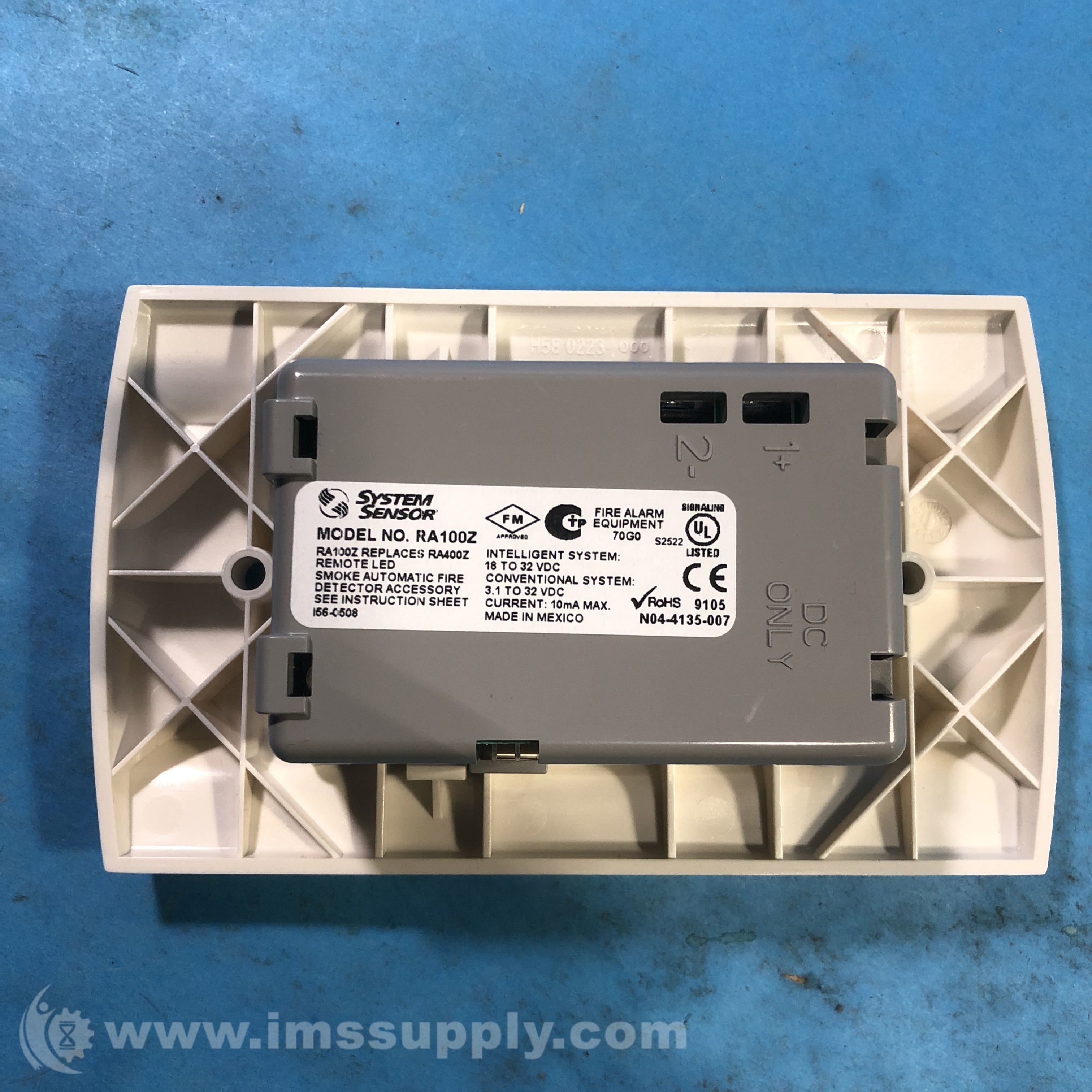 System Sensor RA100Z Fire Annunciator - IMS Supply