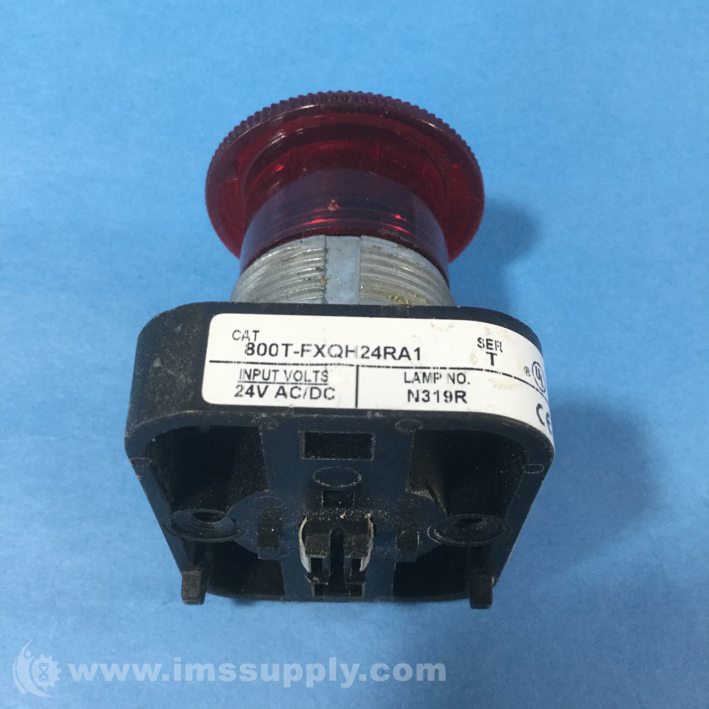 Allen Bradley 800T-FXQH24RA1 Mushroom Cap Push-Pull Button - IMS Supply