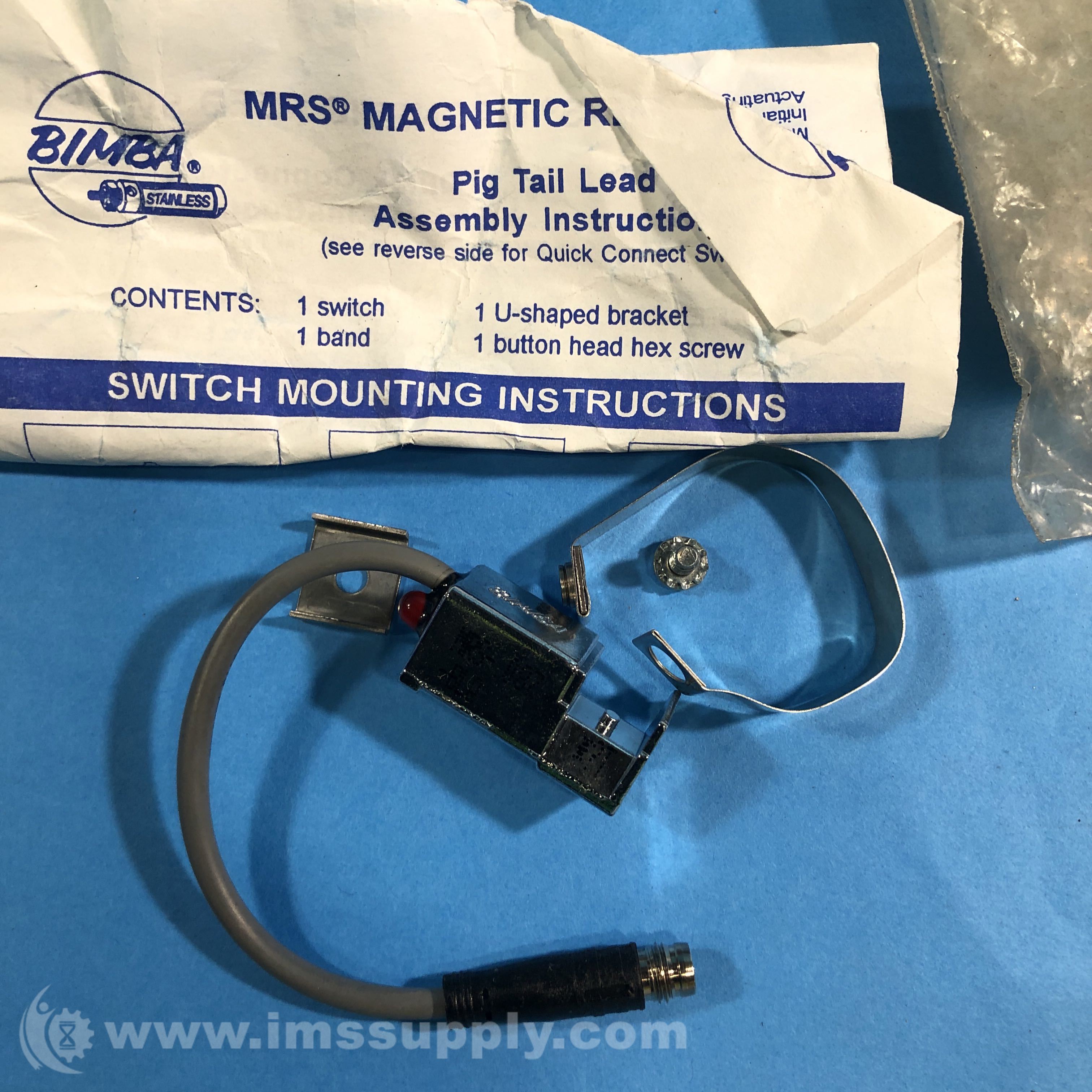 Bimba MRS-.087-BLQCK-09 Reed Switch Assembly - IMS Supply