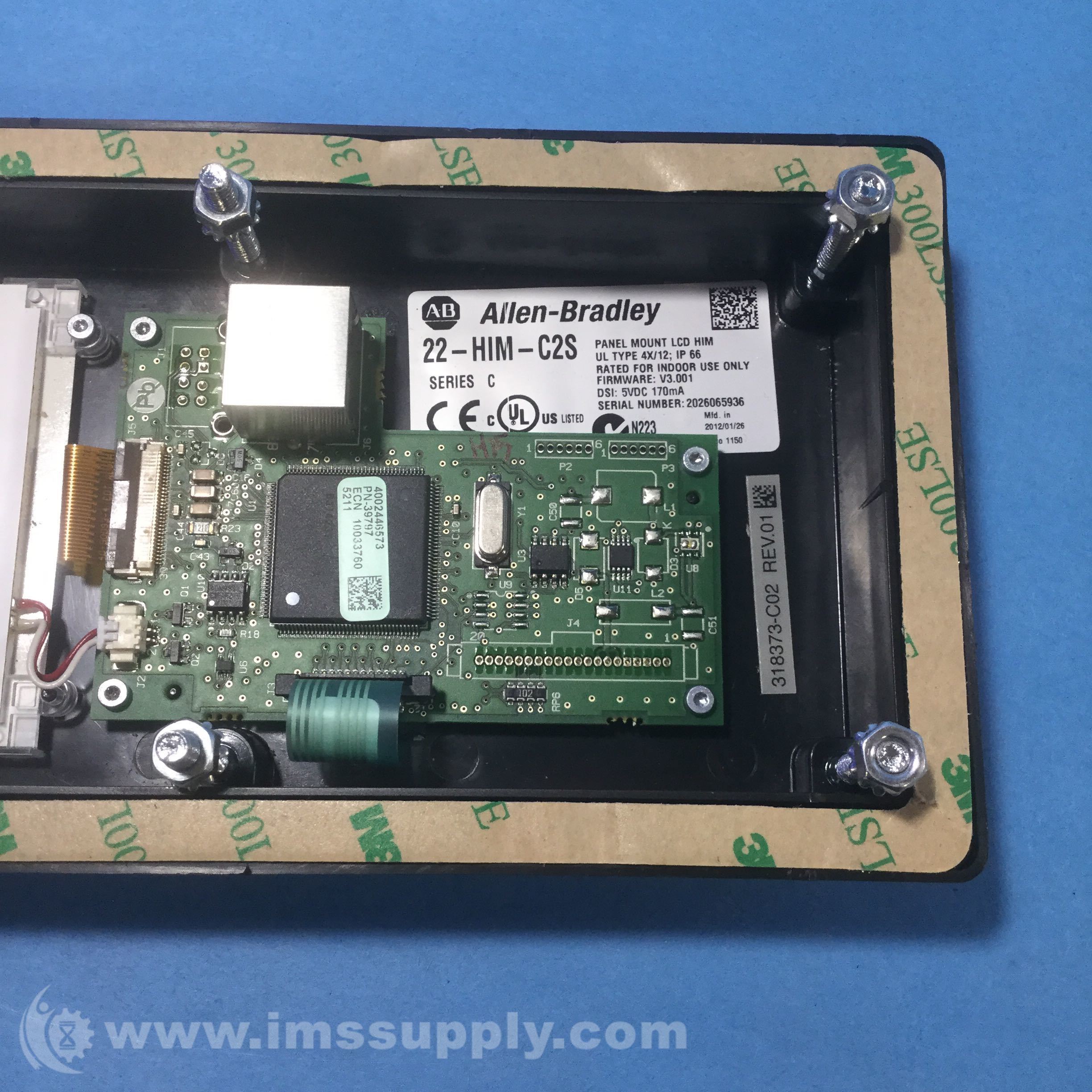 Allen Bradley 22-HIM-C2S Human Interface Module Remote Panel - IMS Supply