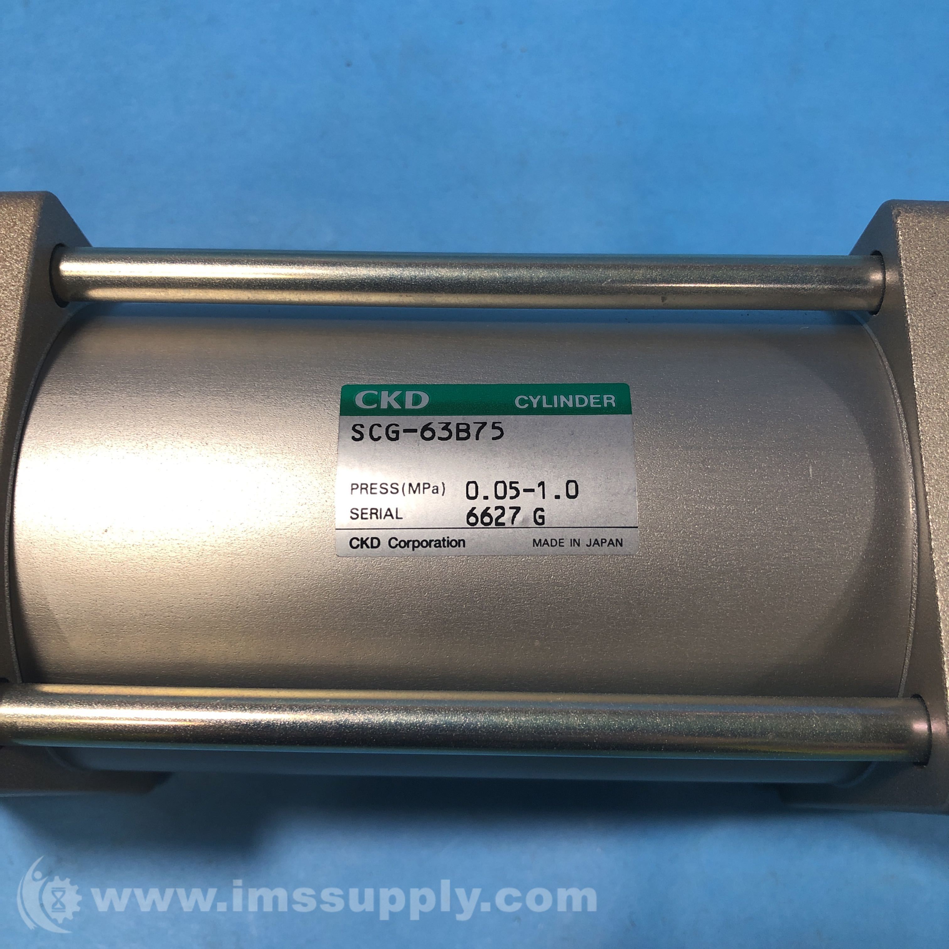 CKD SCG-00-63B-75 Tie Rod Double Acting Air Cylinder - IMS Supply