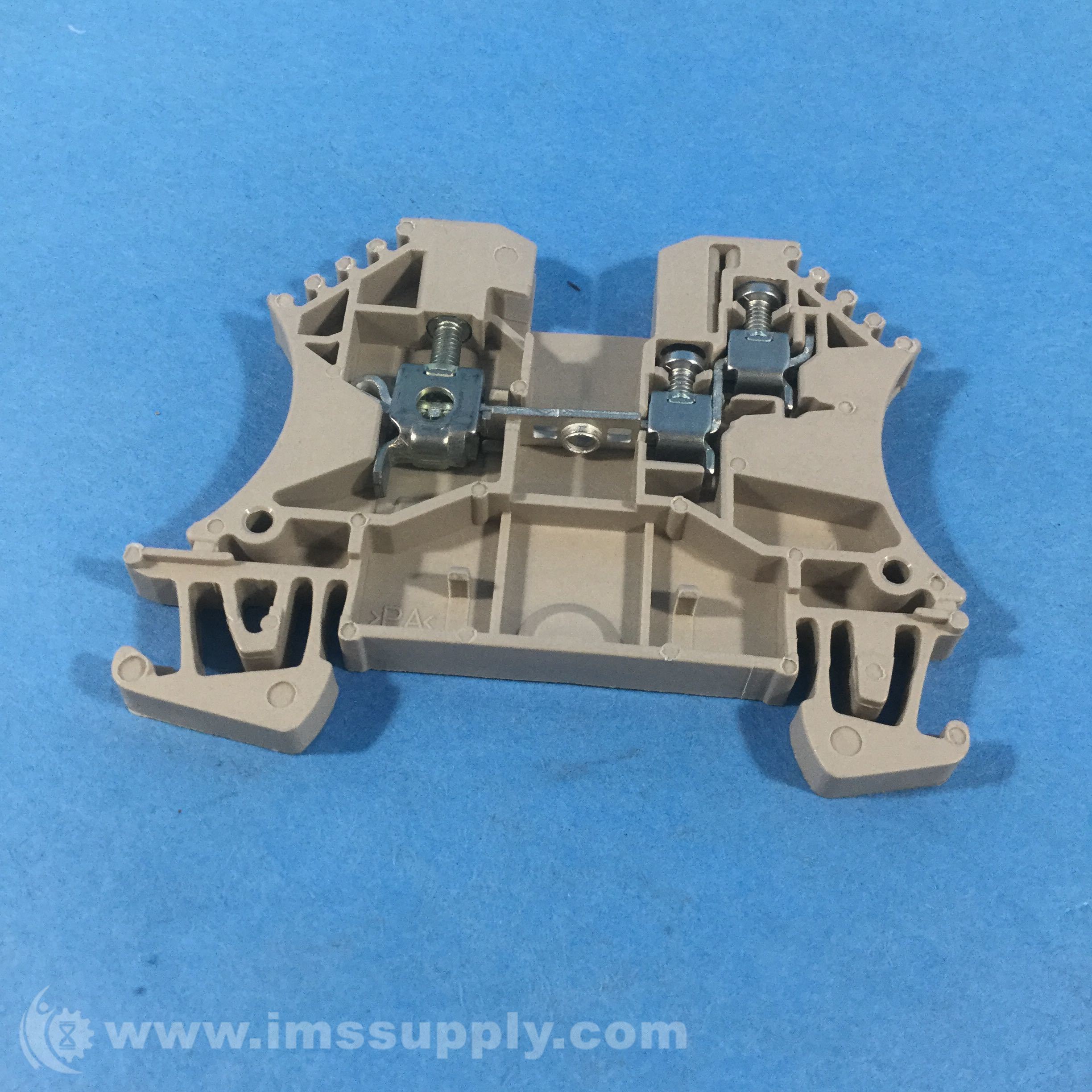 Weidmuller WDU 2.5/1.5/ZR Terminal Block 20AMP 300V - IMS Supply