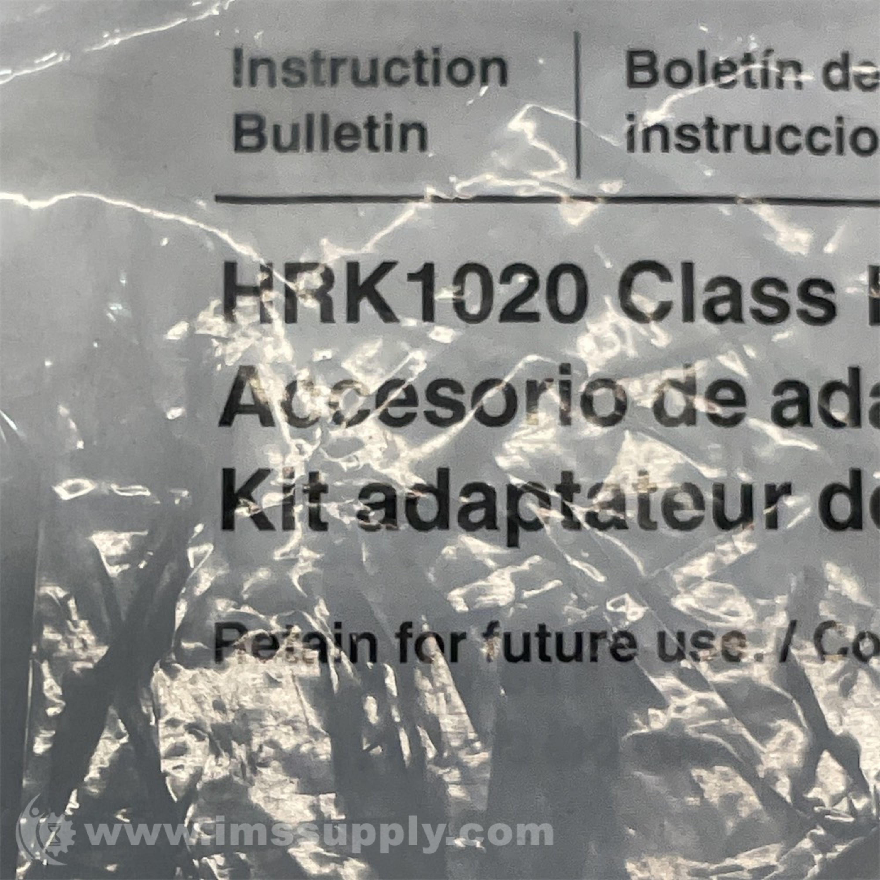 Square D HRK1020 Class R Fuse Adapter Kit - IMS Supply