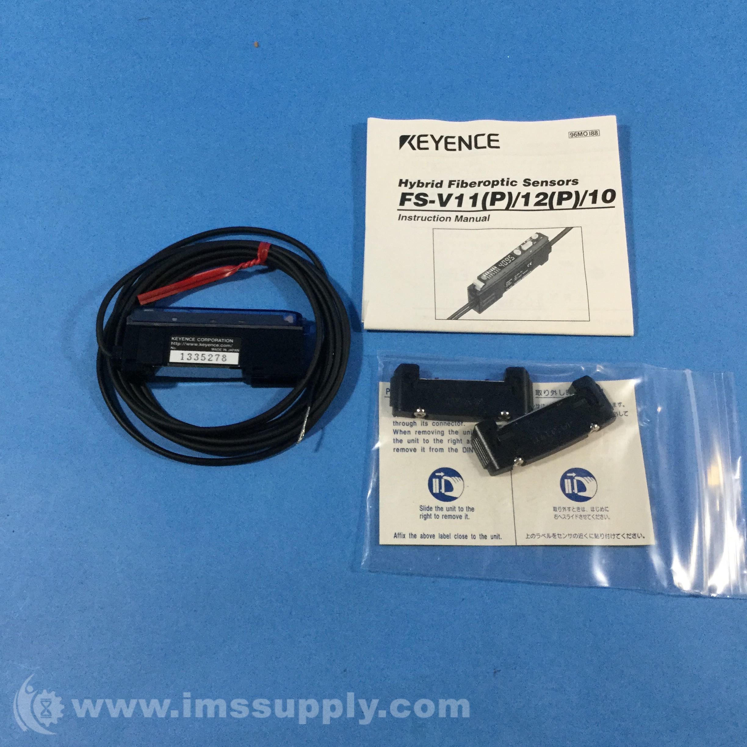 Keyence FS-V12 Hybrid Fiberoptic Sensor - IMS Supply