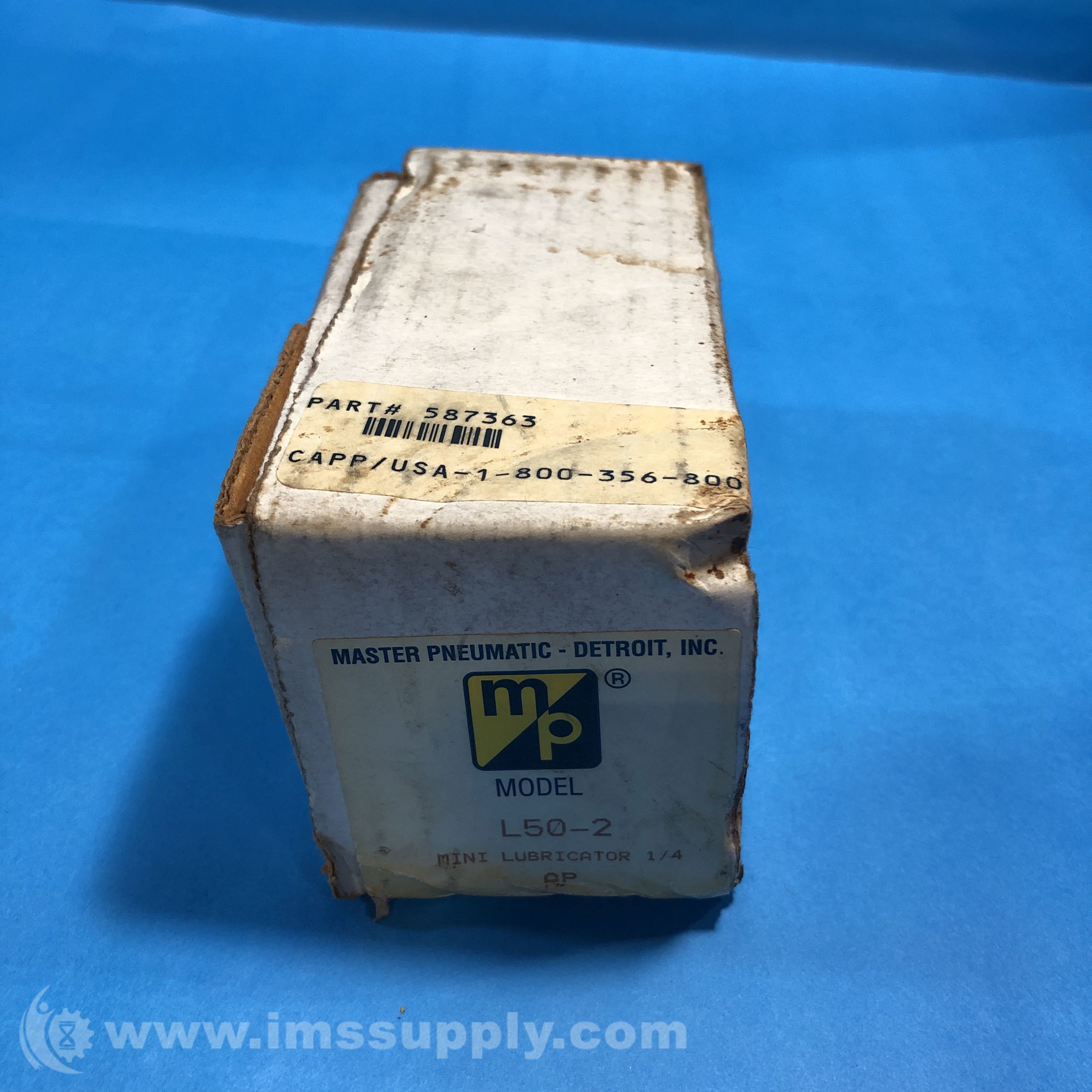 Master Pneumatic L50-2 Miniature Wick-Feed Lubricator - IMS Supply