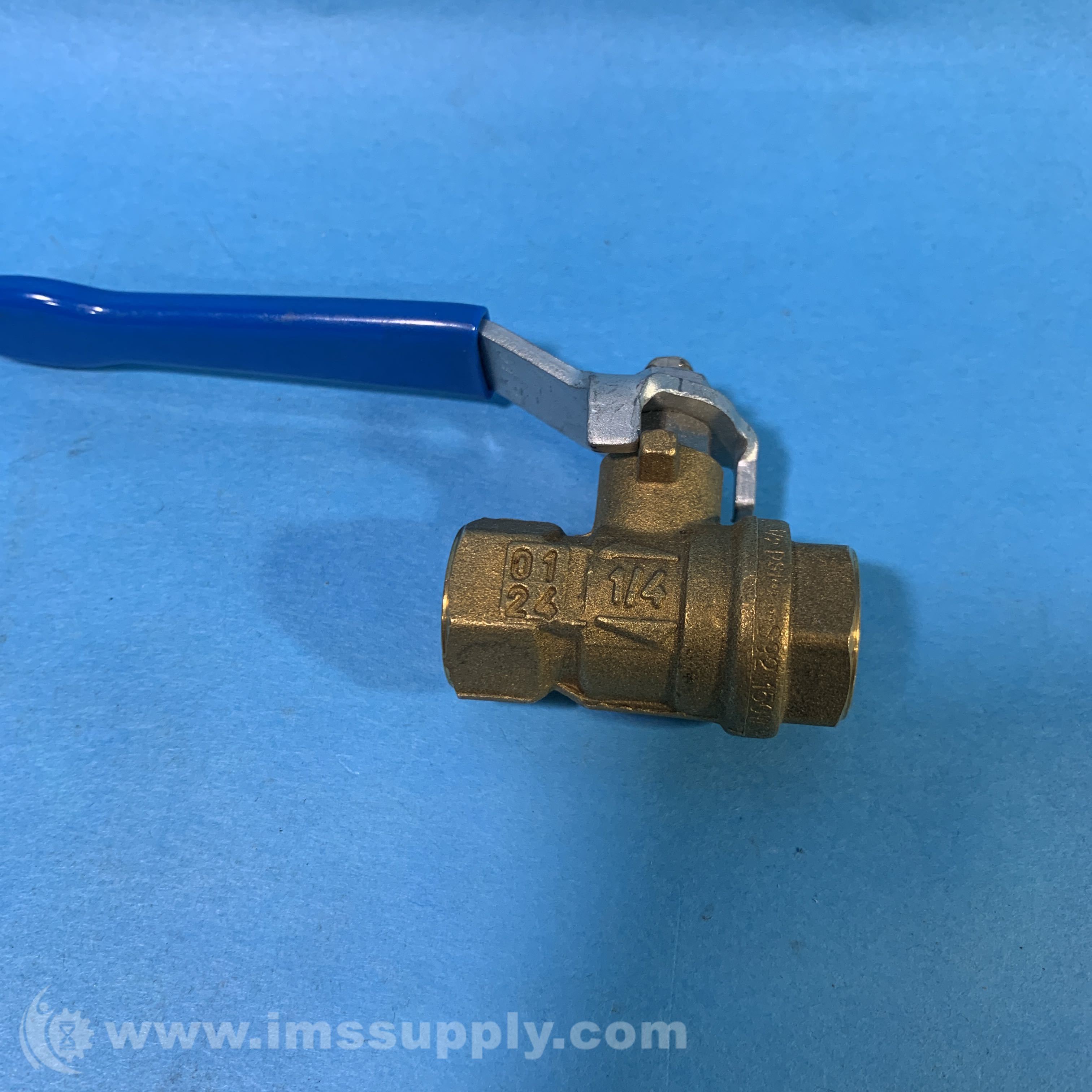 Jamesbury 600 CWP 1/4 Inch Full Port Brass Ball Valve - IMS Supply