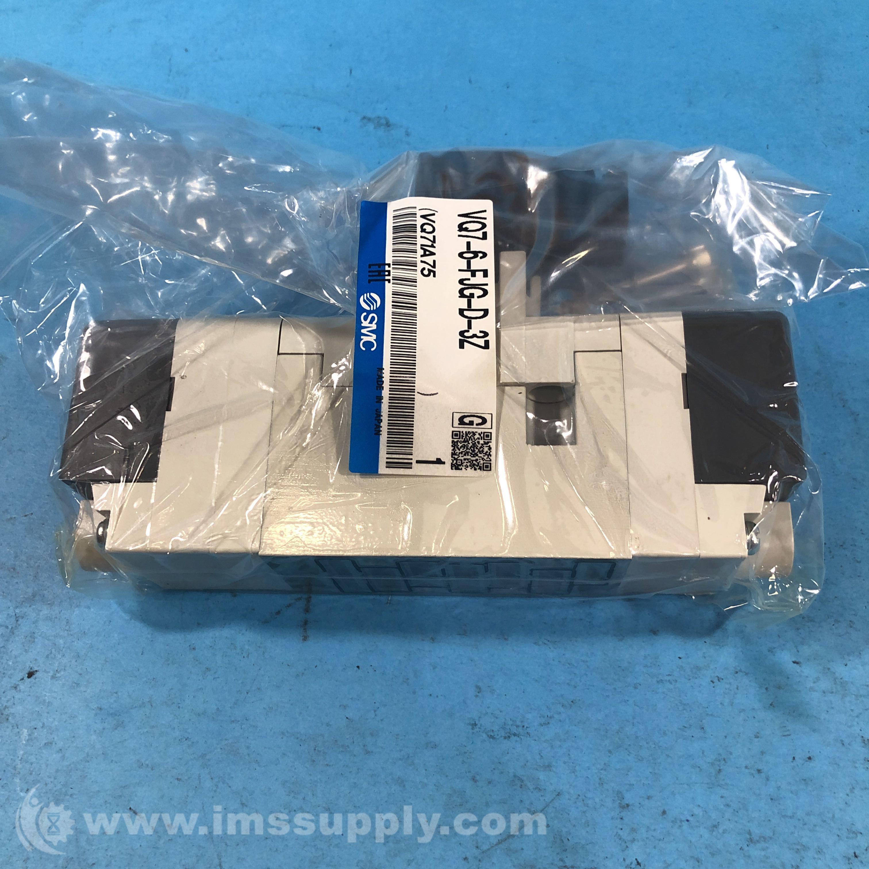 SMC VQ7-6-FJG-D-3Z Double Solenoid Valve - IMS Supply