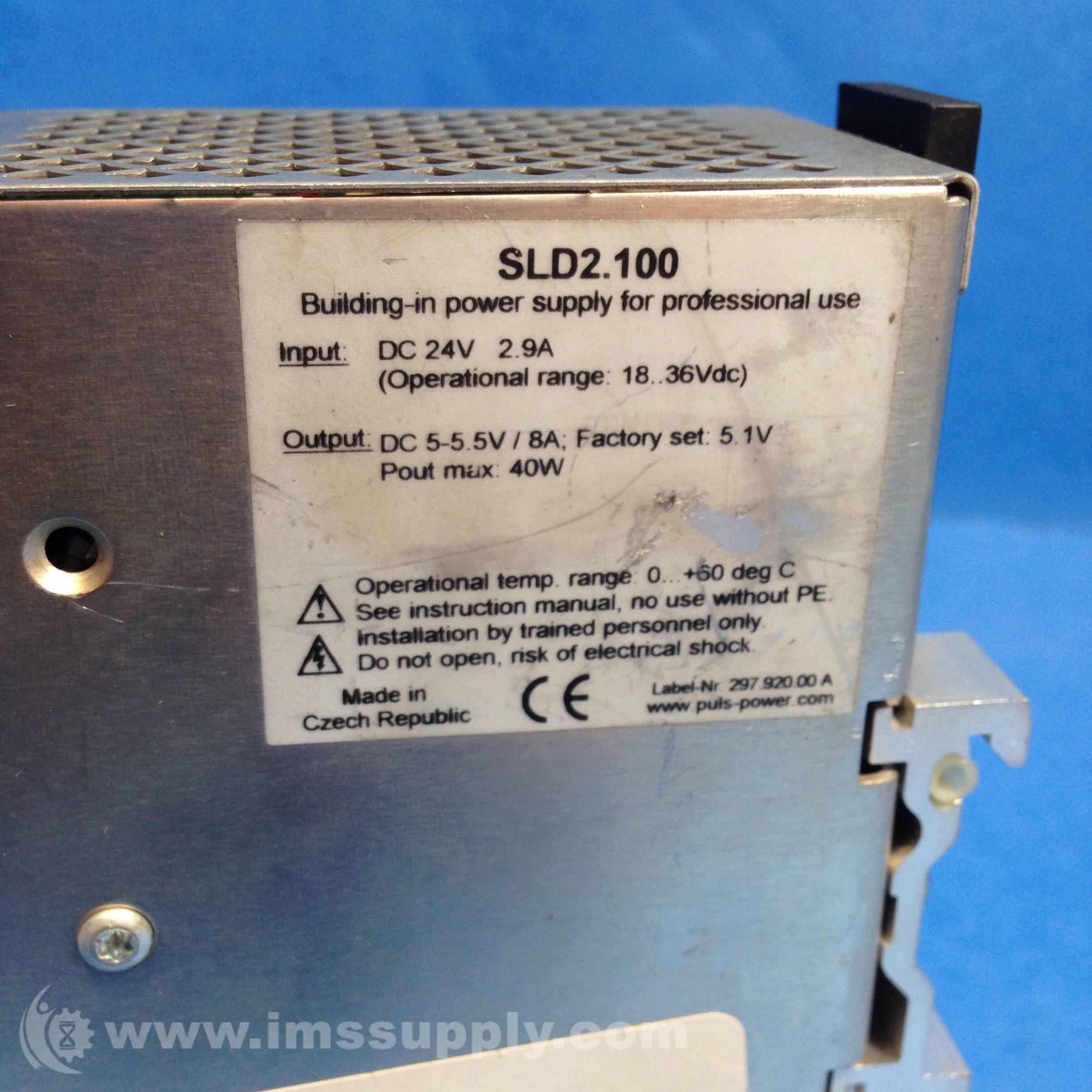 Puls SLD2.100 DC/DC Converter - IMS Supply