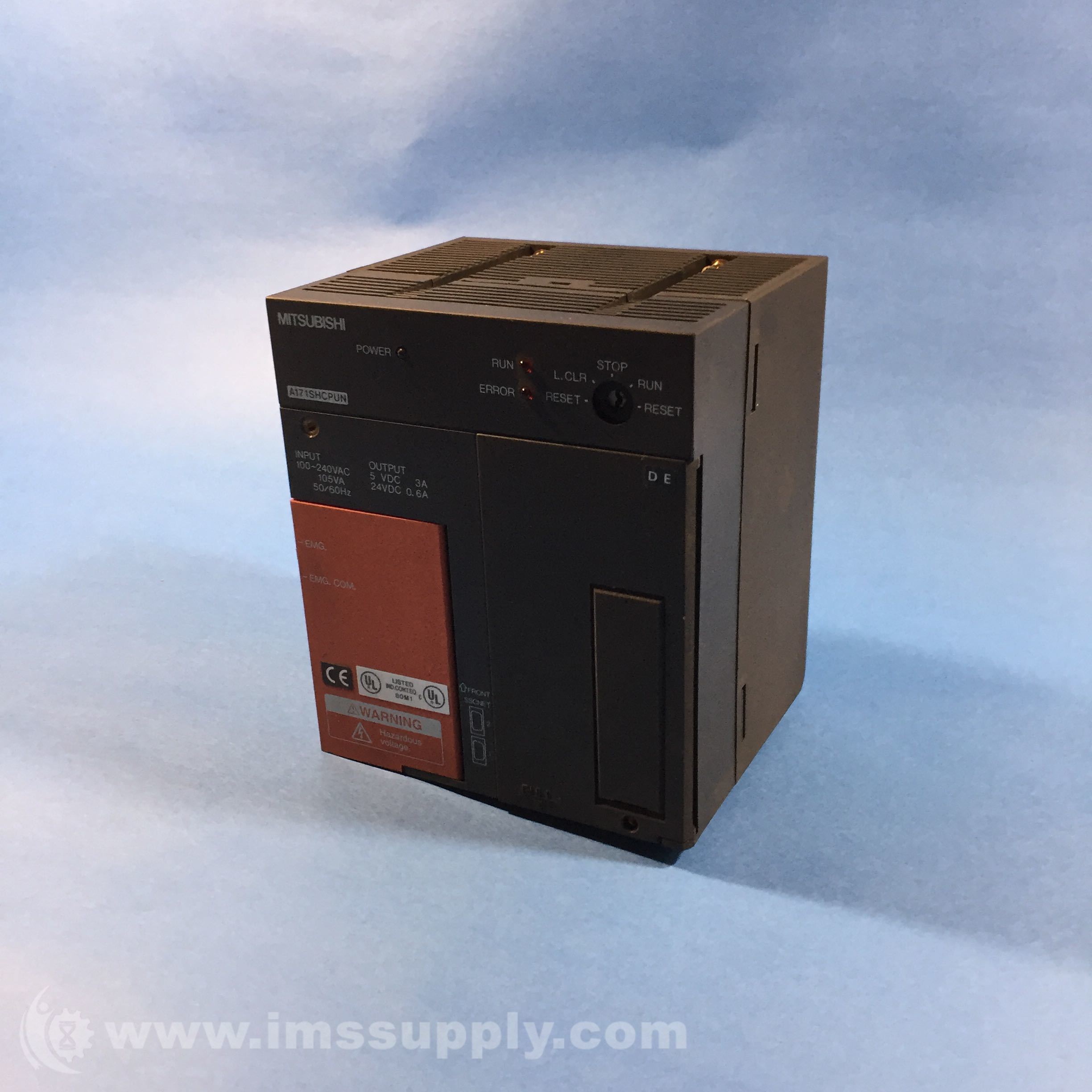 Mitsubishi A171SHCPUN Motion Controller, 100-240 VAC, 5-24 VDC - IMS Supply