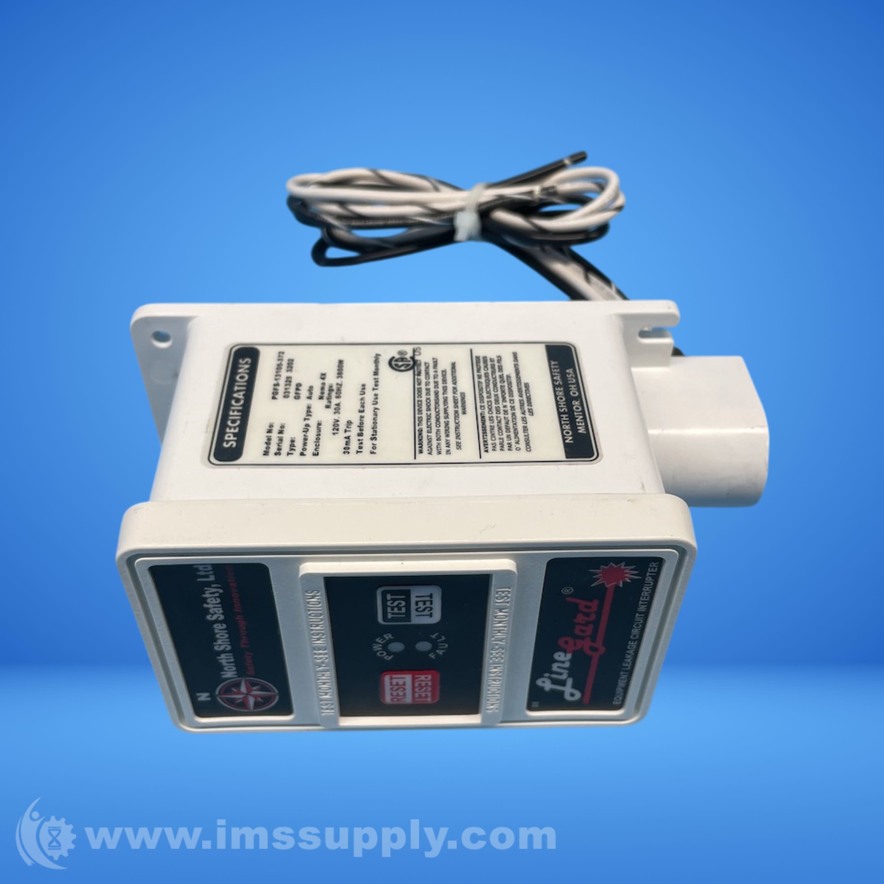 North Shore Safety PGFS-13105-372 ELCI Device - IMS Supply