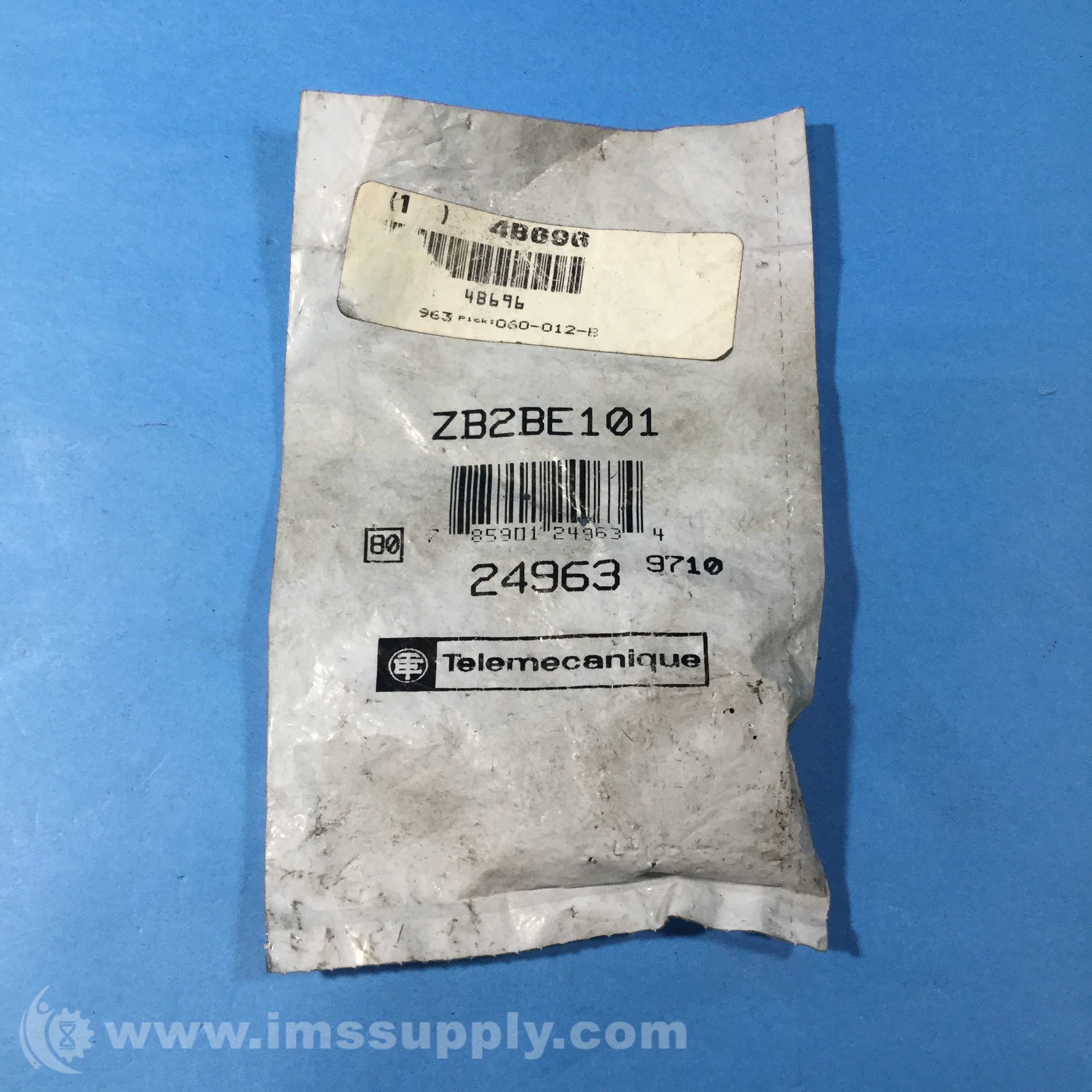 Telemecanique ZB2-BE101 Switch Contact Block 10AMP 600VAC - IMS Supply