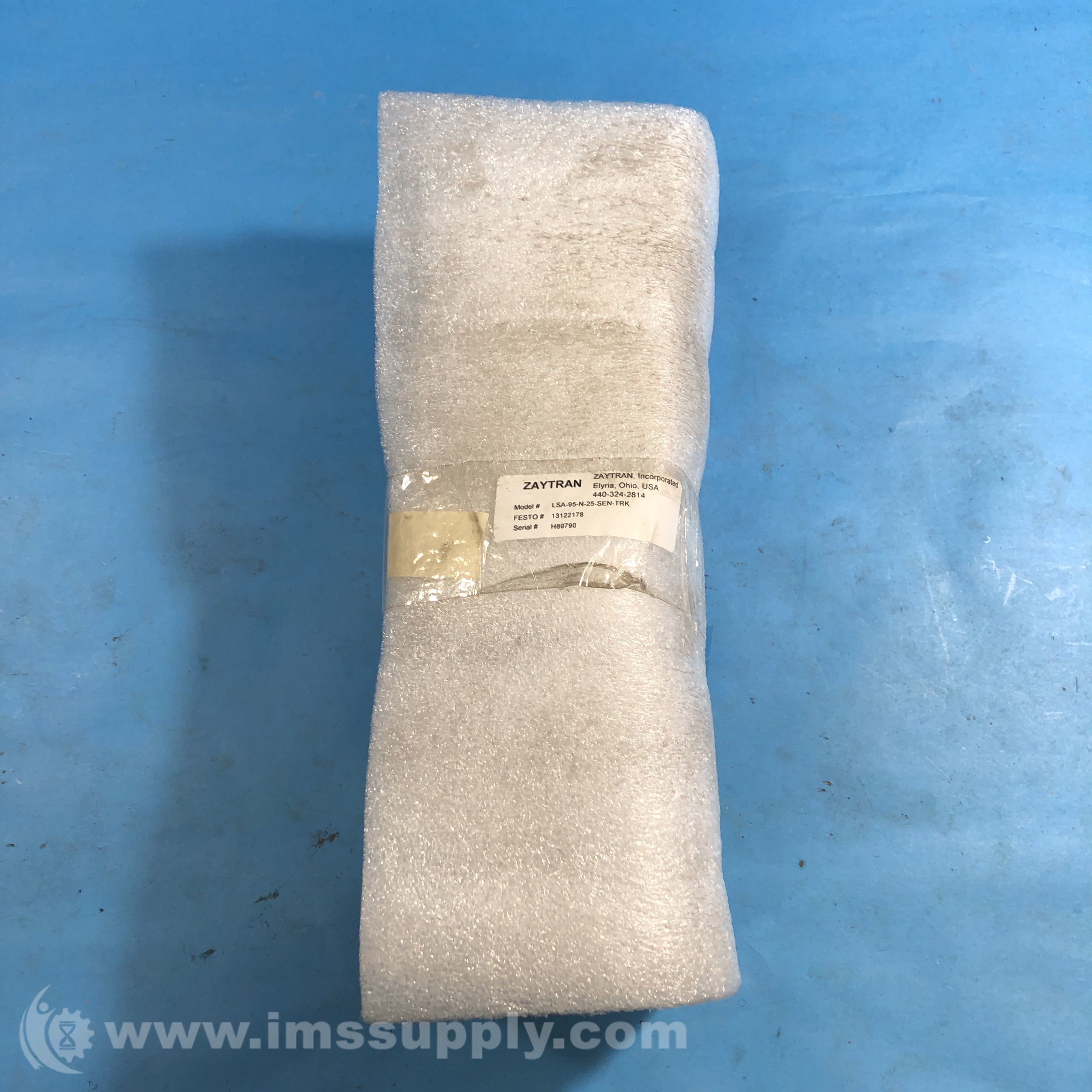 Zaytran LSA-95-N-25-SEN-TRK Linear Straight Actuator - IMS Supply